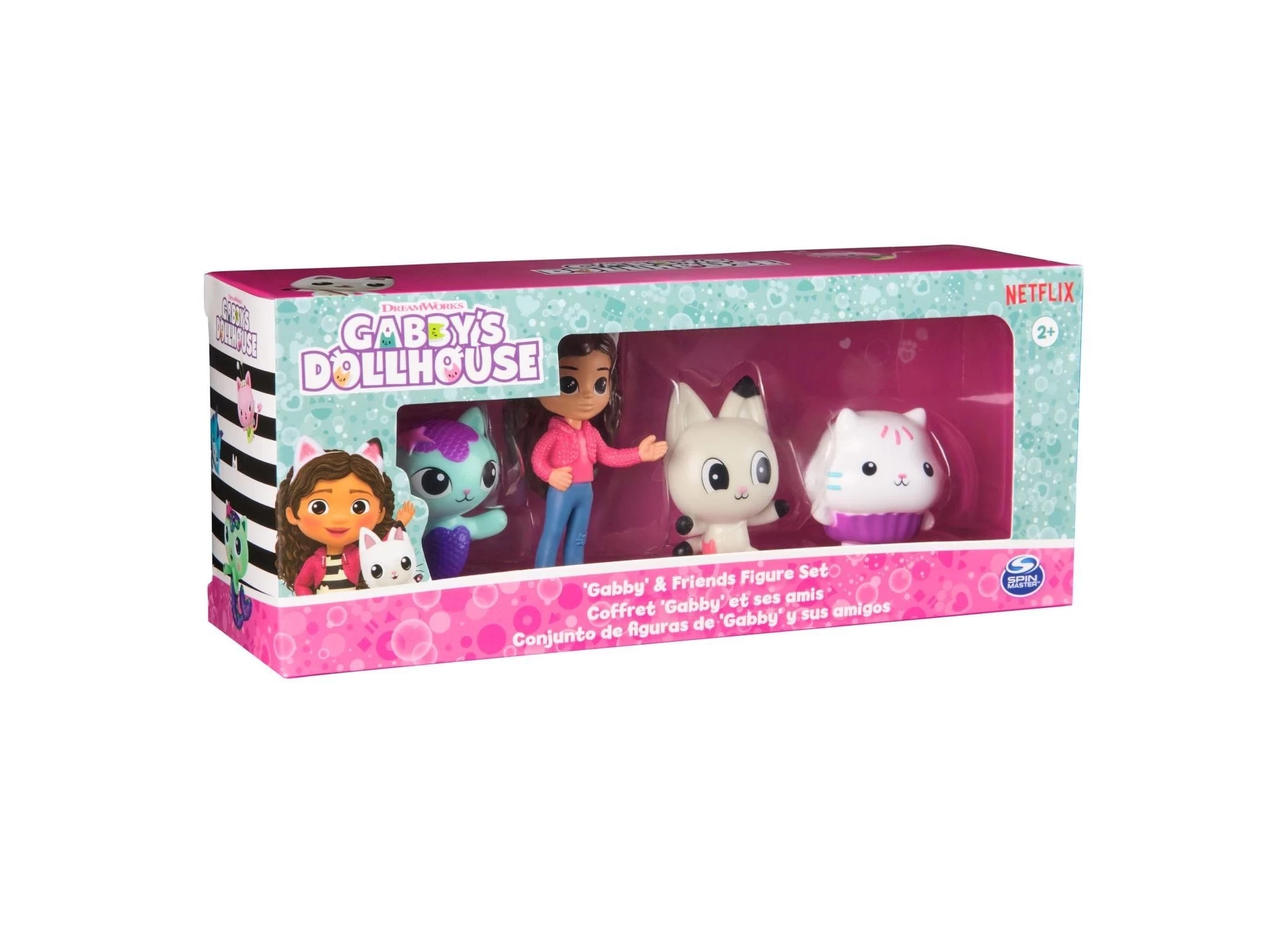 GABBY'S DOLLHOUSE KOCI DOMEK GABI ZESTAW 4 FIGUREK | Figurki | Loombard.pl