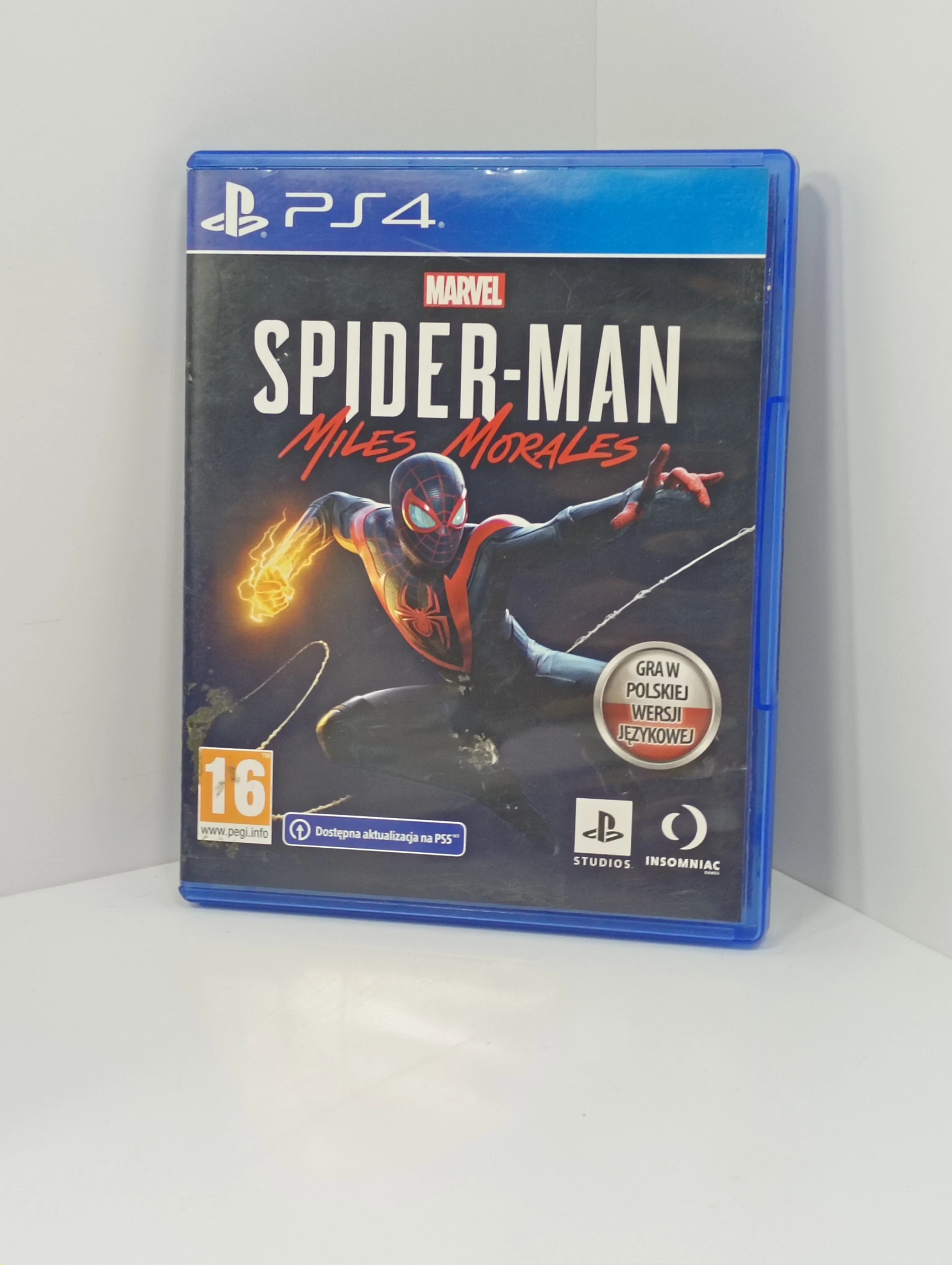 MARVEL SPIDER-MAN MILES MORALES POLSKA WERSJA PS4 GRA | Gry na konsole | Loombard.pl