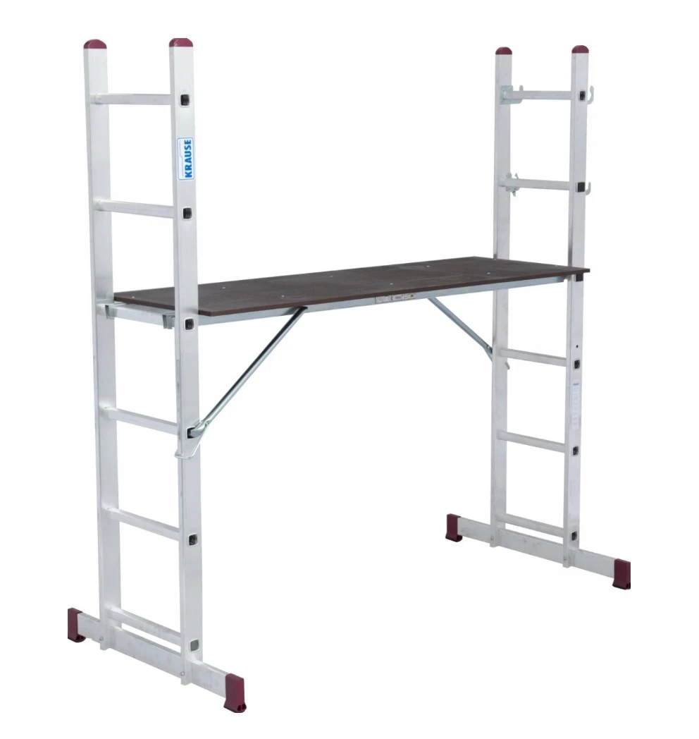 KRAUSE CORDA DRABINA ALU.POMOST ROBOCZY 2X6 82015 | Drabiny | Loombard.pl