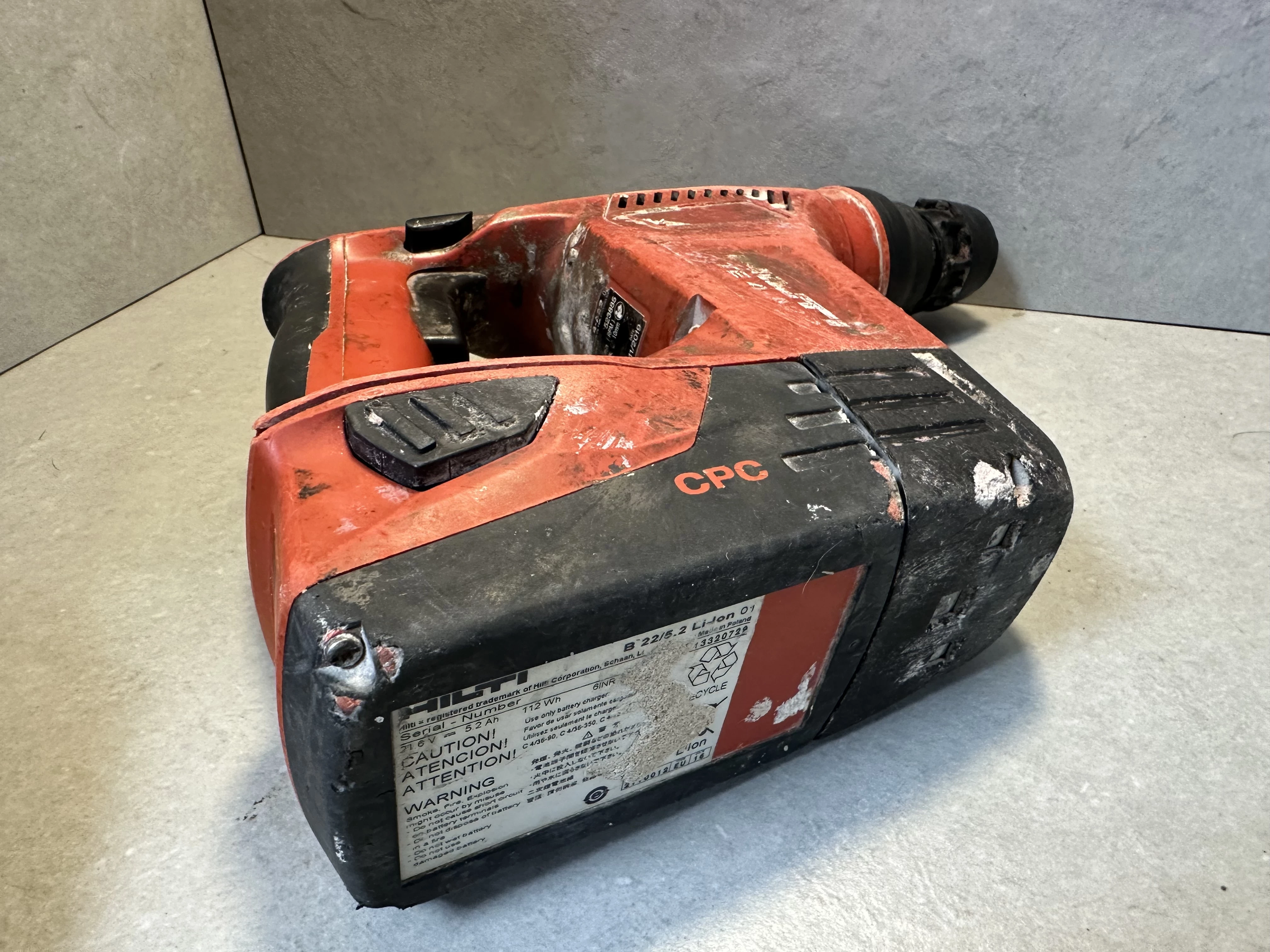 MŁOTOWIERTARKA HILTI TE 4-A22 + AKU | Młotowiertarki | Loombard.pl