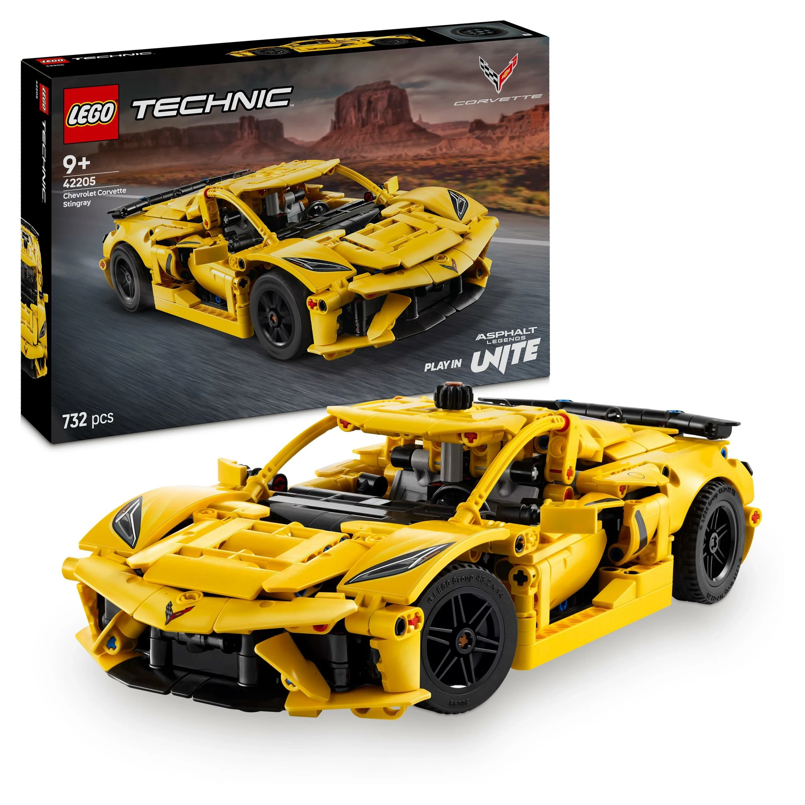 LEGO TECHNIC CHEVROLET CORVETTE STINGRAY 42205 | Technic | Loombard.pl