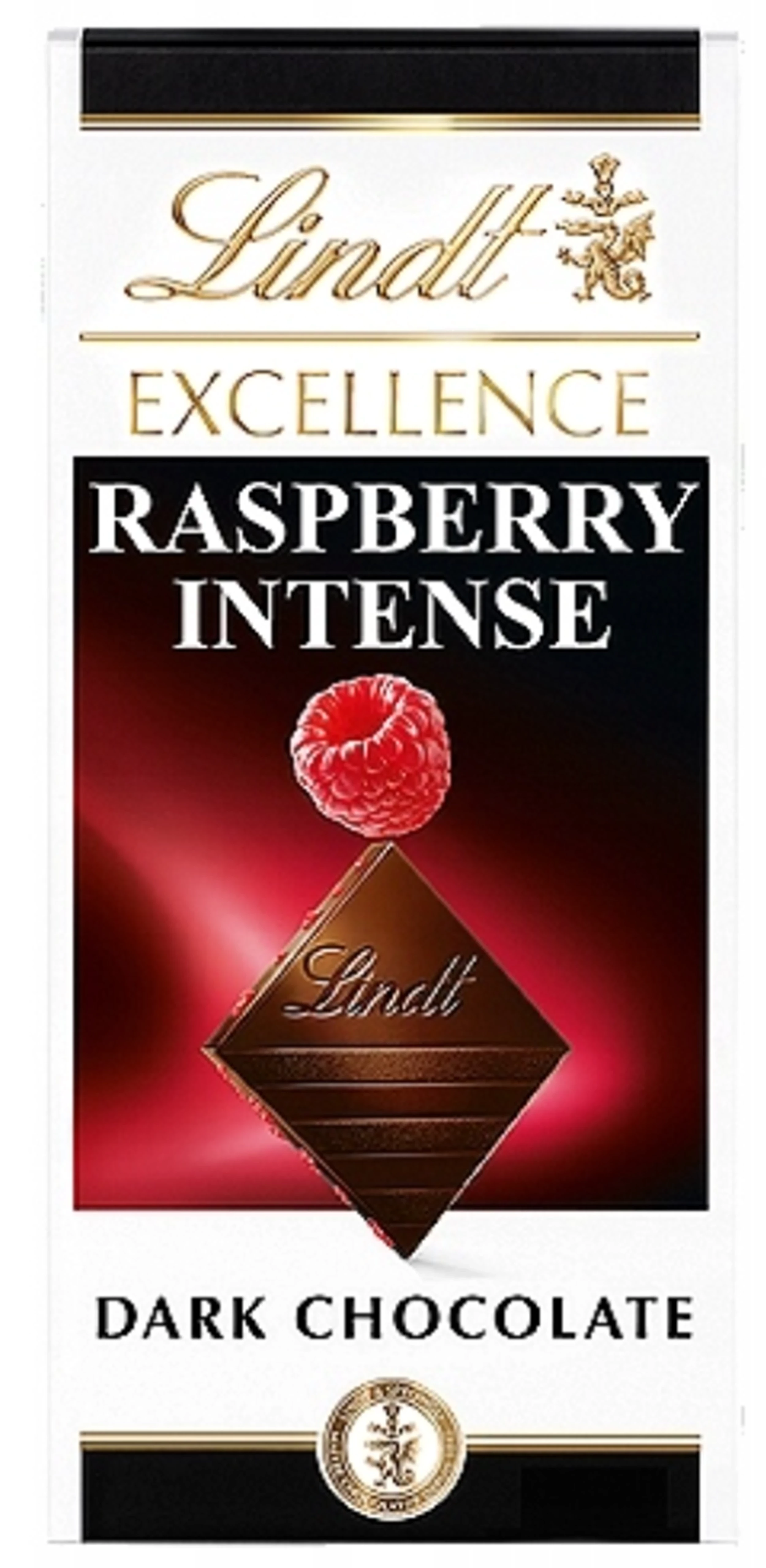 LINDT EXCELLENCE CZEKOLADA GORZKA Z MALINAMI 100G 06,2026 3046920020640 ...