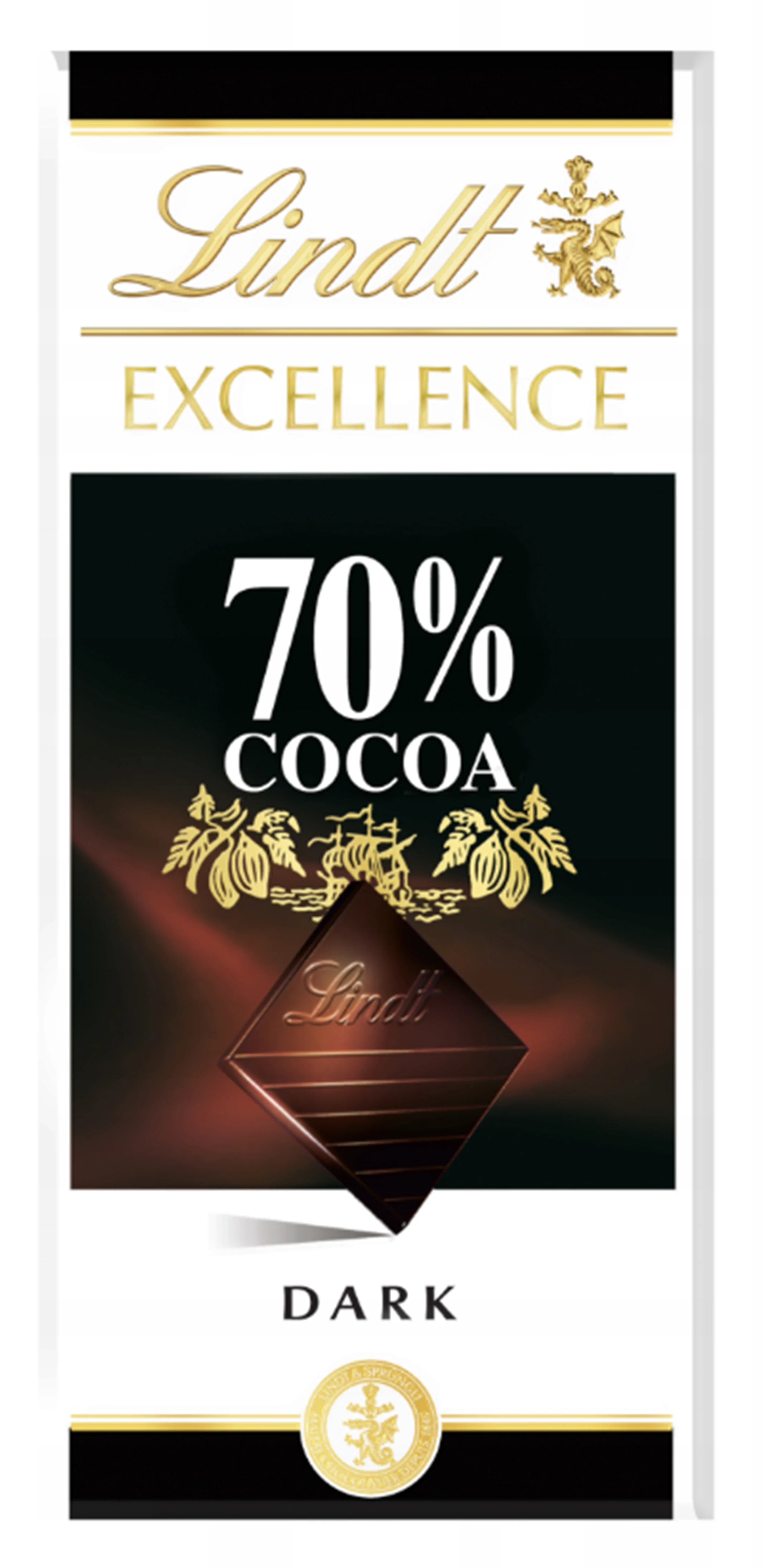 LINDT EXCELLENCE CZEKOLADA GORZKA 70% 100G 02,2026 3046920028004 ...