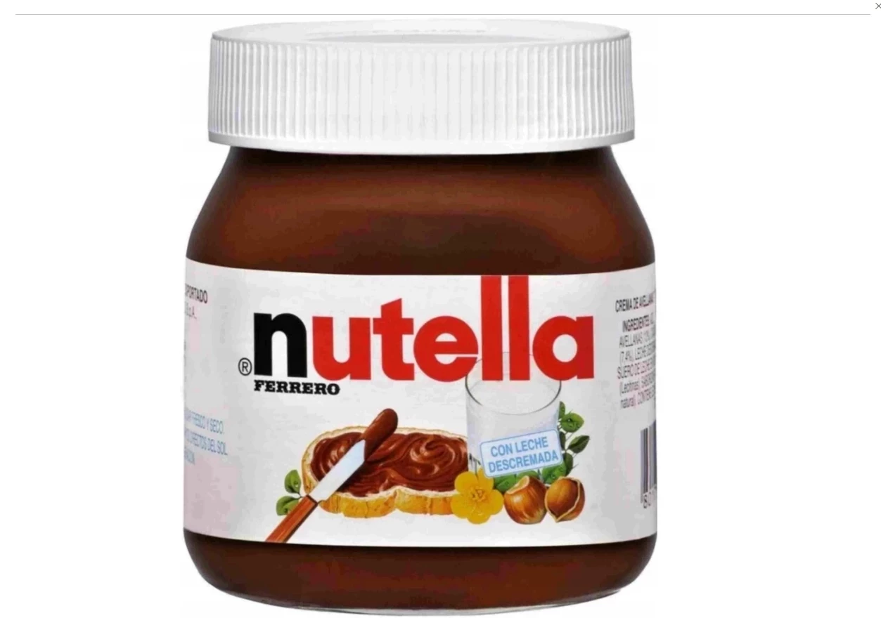 FERRERO NUTELLA KREM CZEKOLADOWY Z ORZECHAMI LASKOWYMI I KAKAO 600G ...