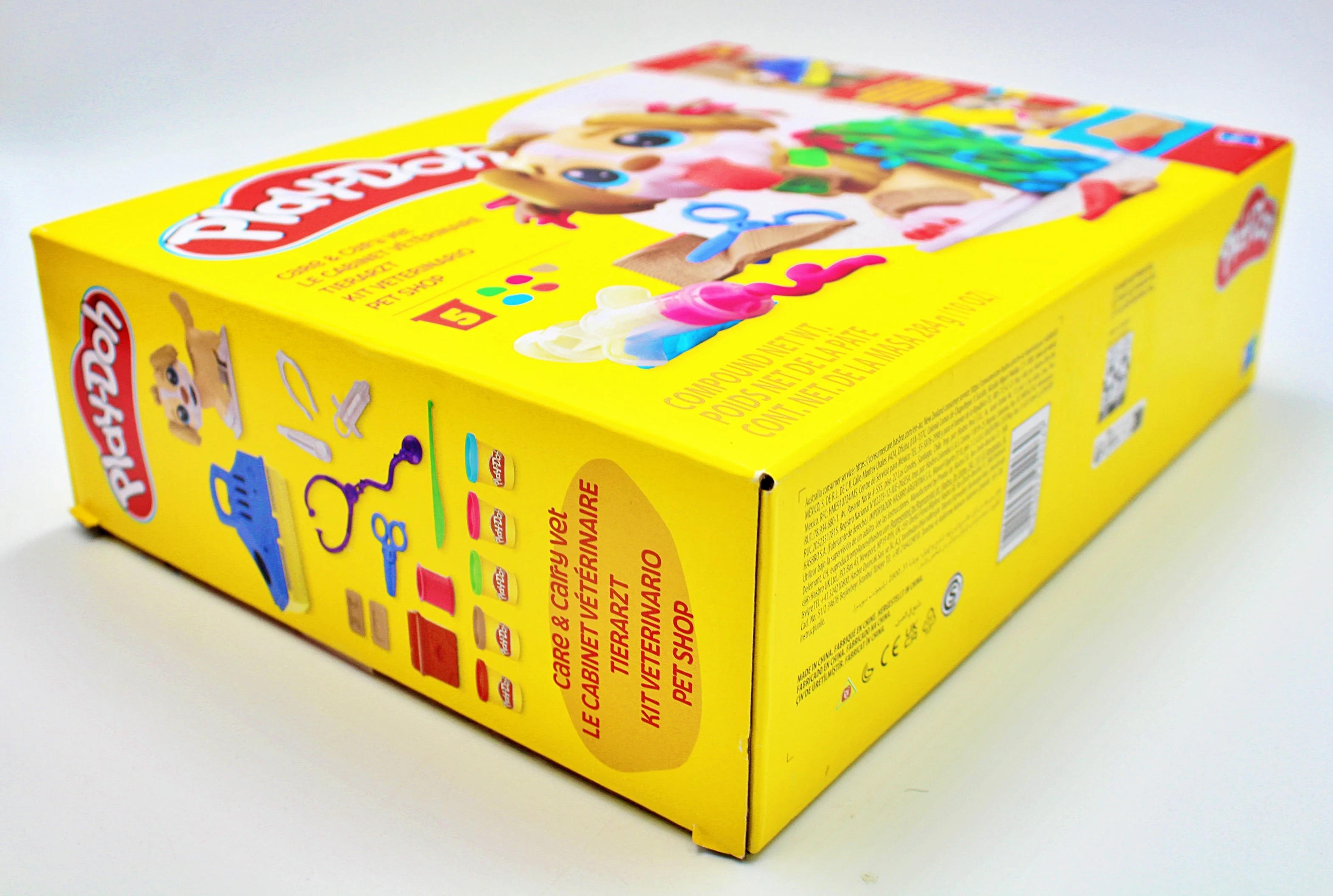 CIASTOLINA PLAY-DOH CARE & CARRY VET ZESTAW WIZYTA U WETERYNARZA ...