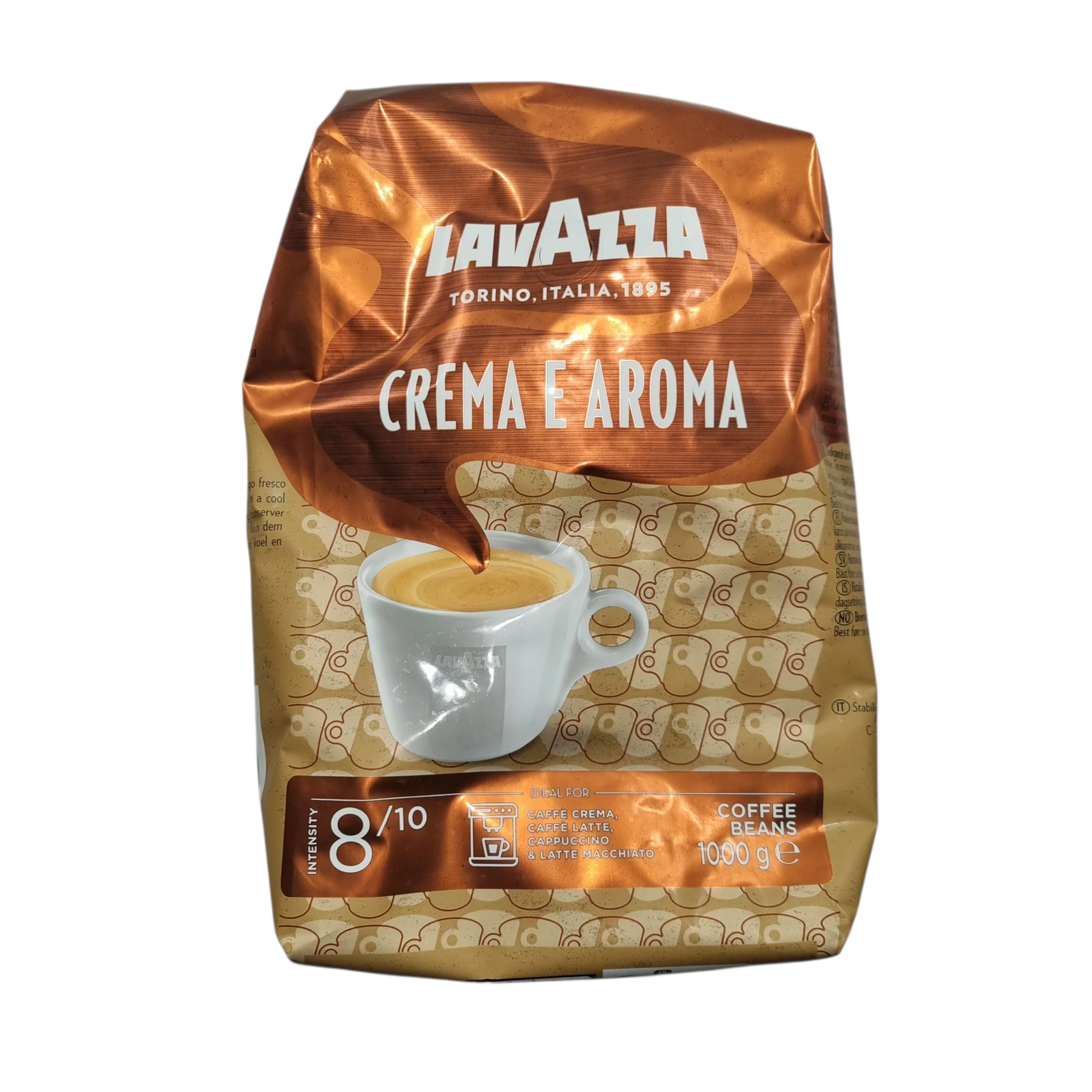 KAWA ZIARNISTA MIESZANA LAVAZZA CREMA E AROMA 1000 G 30/04/2027 ...