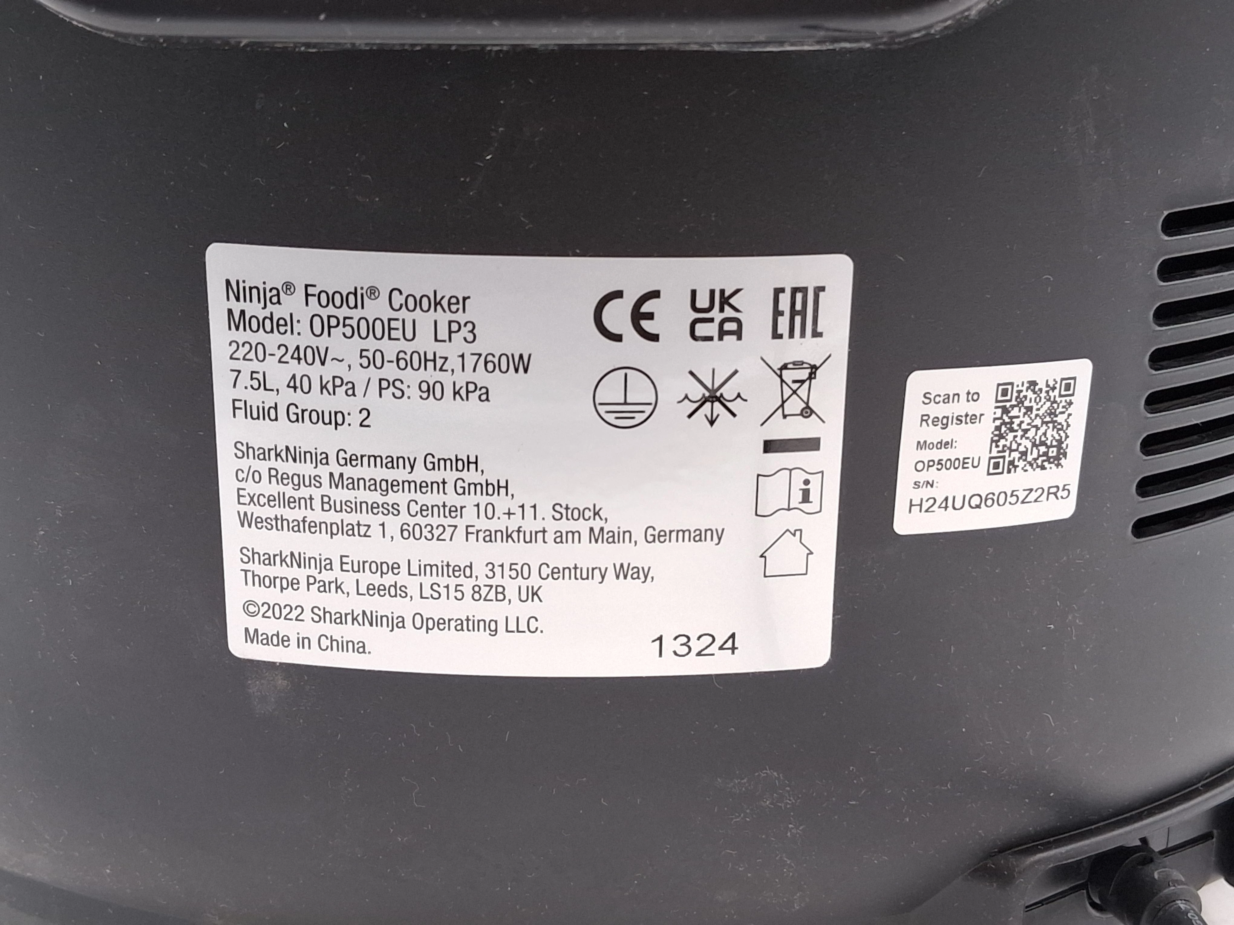 MULTICOOKER SZYBKOWAR NINJA OP500EU 1760W | Multicookery i garnki ...