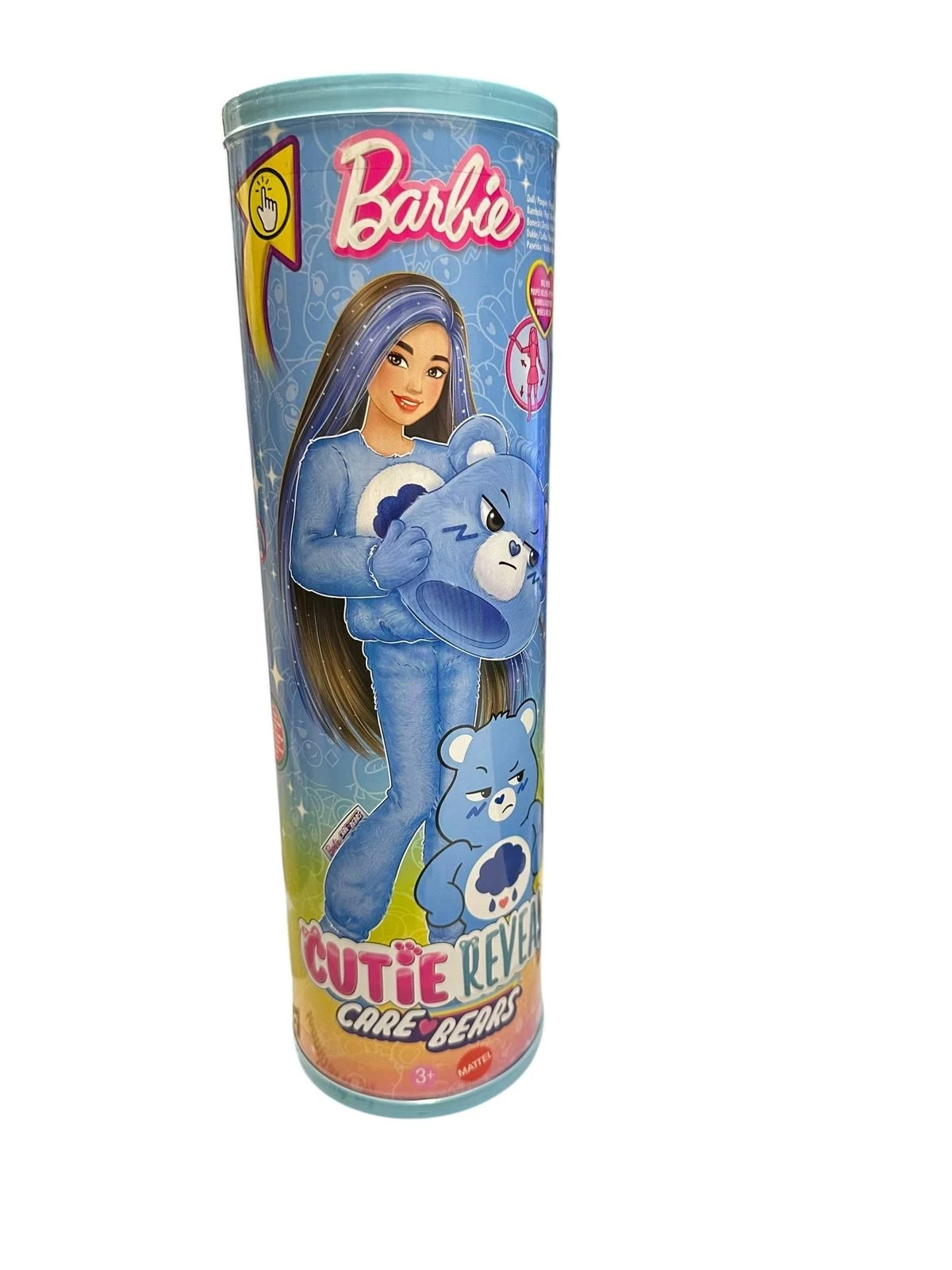 MATTEL BARBIE LALKA CUTIE REVEAL TROSKLIWE MISIE NIEBIESKA | Lalki ...