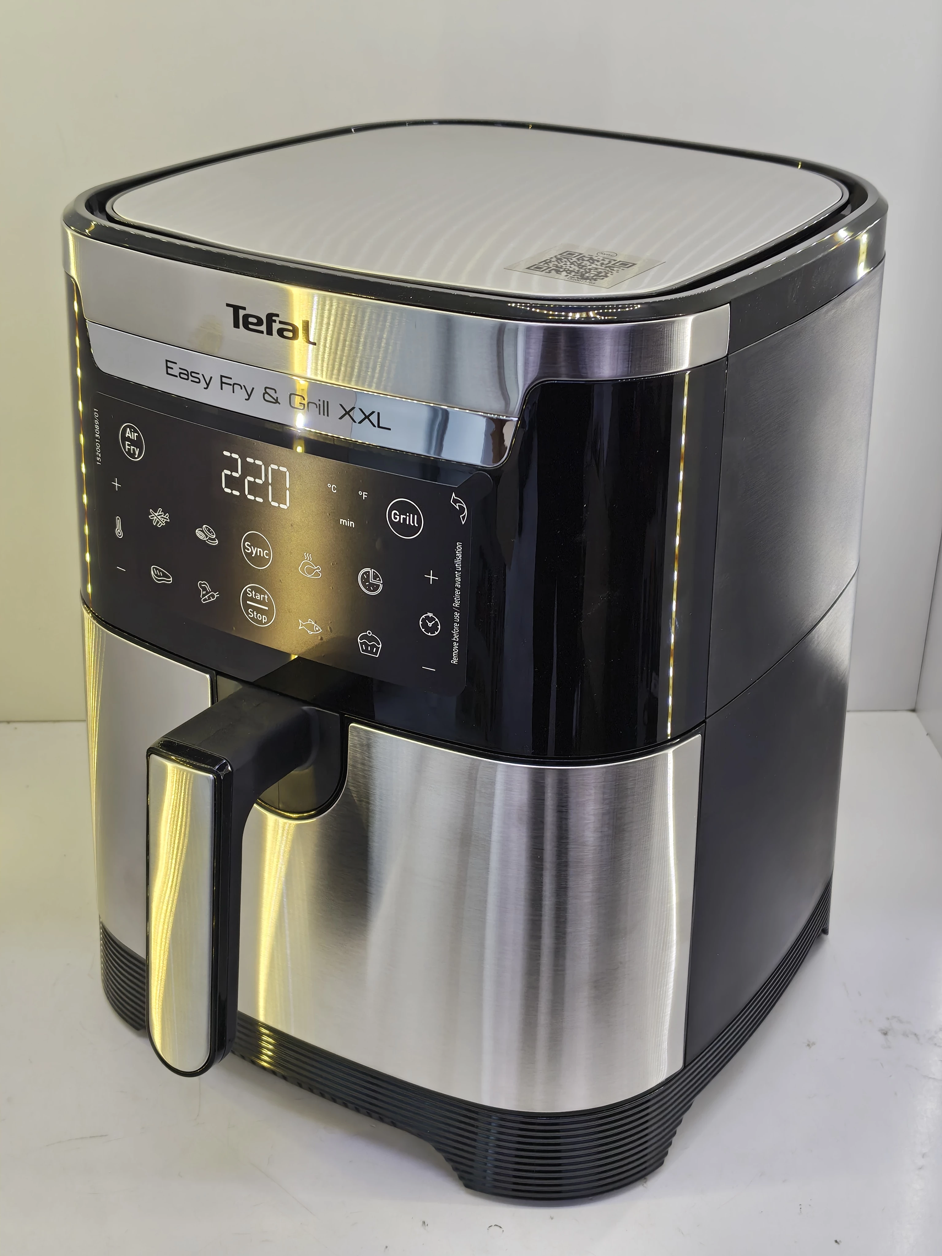 AIR FRYER TEFAL EASY FRY&GRILL XXL EY801D KOMPLET | Frytkownice ...