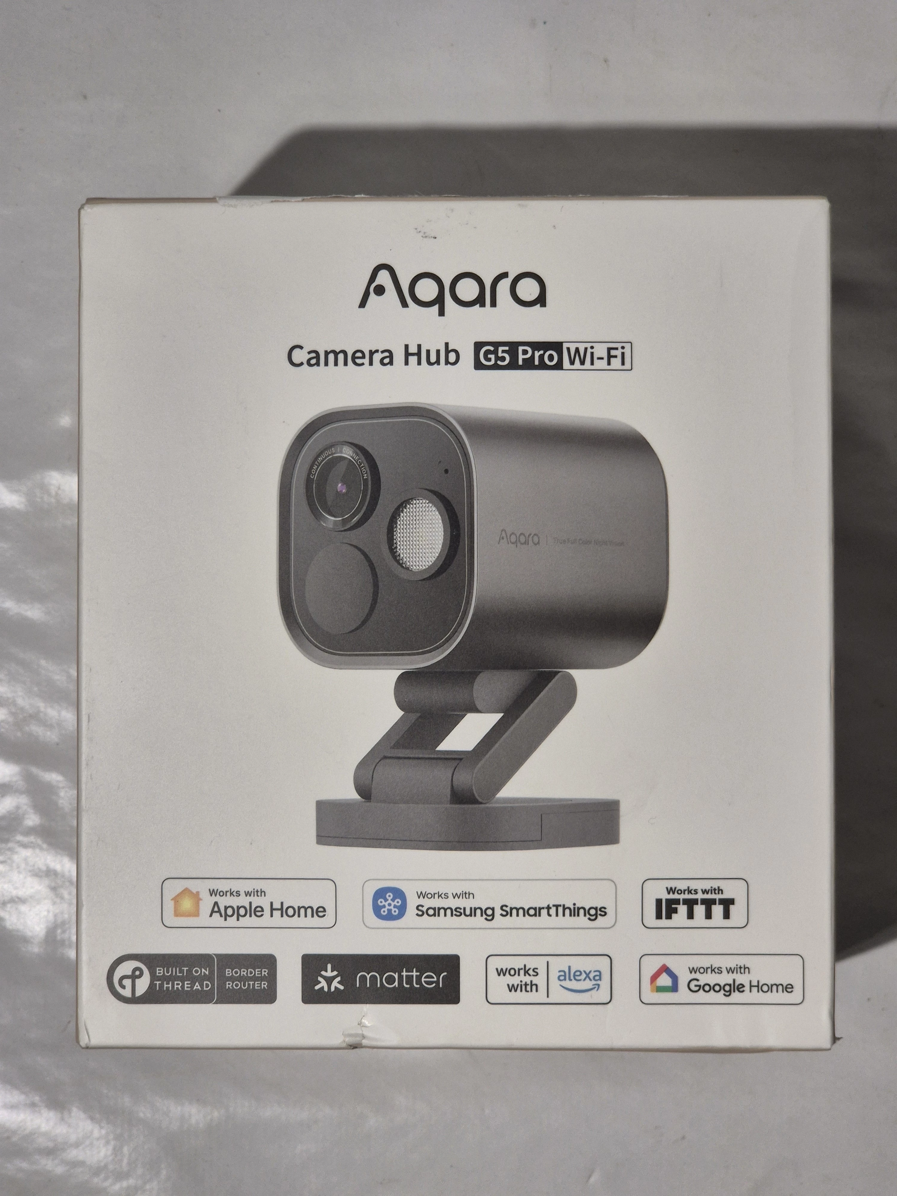 AQARA CAMERA HUB G5 PRO WI-FI SZARA | KAMERA IP | 1520P, ZIGBEE, CH-C07 ...