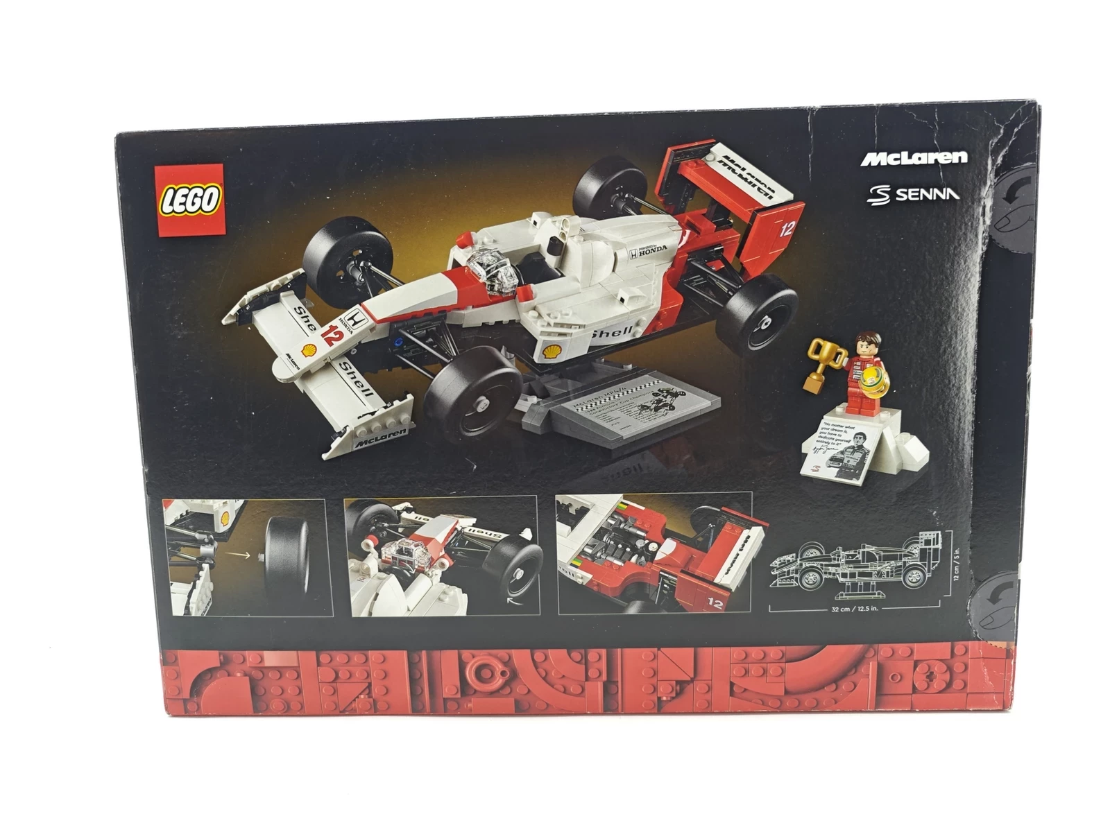 KLOCKI LEGO ICONS 10330 MCLAREN MP4/4 I AYRTON SENNA | ICONS | Loombard.pl