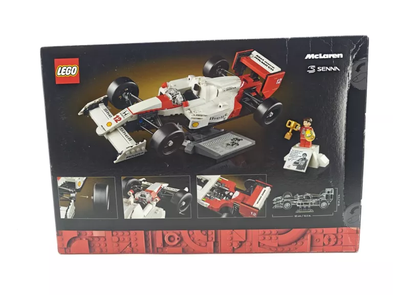 KLOCKI LEGO ICONS 10330 MCLAREN MP4/4 I AYRTON SENNA | ICONS | Loombard.pl