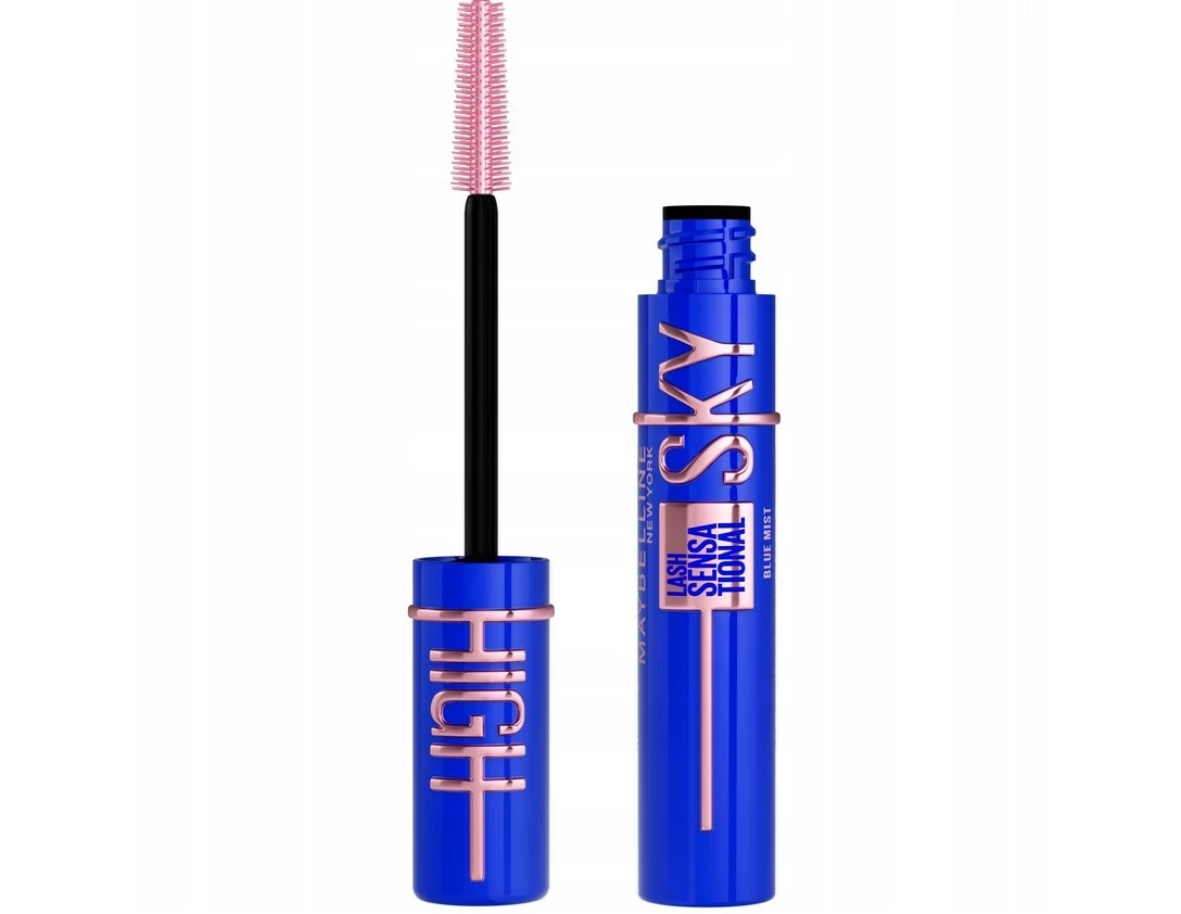 MAYBELLINE LASH SENSATIONAL SKY HIGH BLUE MIST TUSZ DO RZĘS NIEBIESKI 7 ...