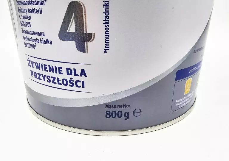 MLEKO MODYFIKOWANE NESTLE NAN OPTI PRO PLUS 4 / 800 G | Pozostałe ...