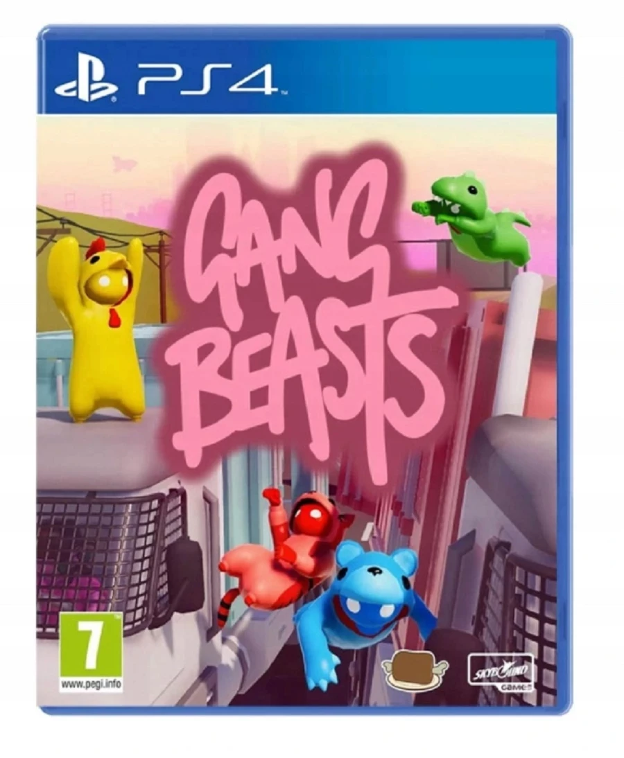 GANG BEASTS / PS4 / GER / GRA NA PŁYCIE W PUDEŁKU 811949031495 ...