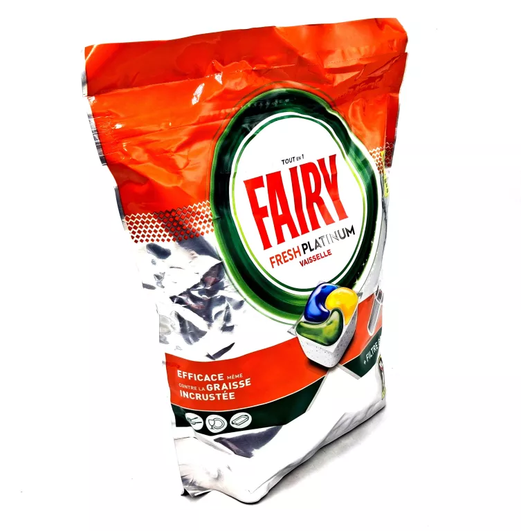 KAPSUŁKI DO ZMYWARKI FAIRY ALL IN ONE CYTRYNOWE 66 SZT. | Tabletki do ...