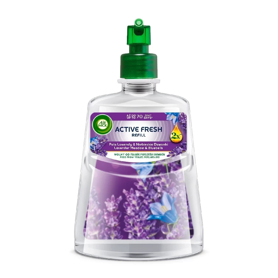 AIR WICK ACTIVE FRESH ZAPAS LAWENDA I NIEBIESKIE DZWONKI 228 ML ...