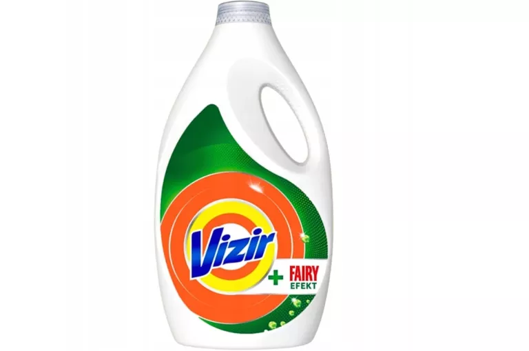 VIZIR PŁYN DO PRANIA KOLOROWYCH TKANIN + FAIRY EFFECT 50PRAŃ 2,25L ...