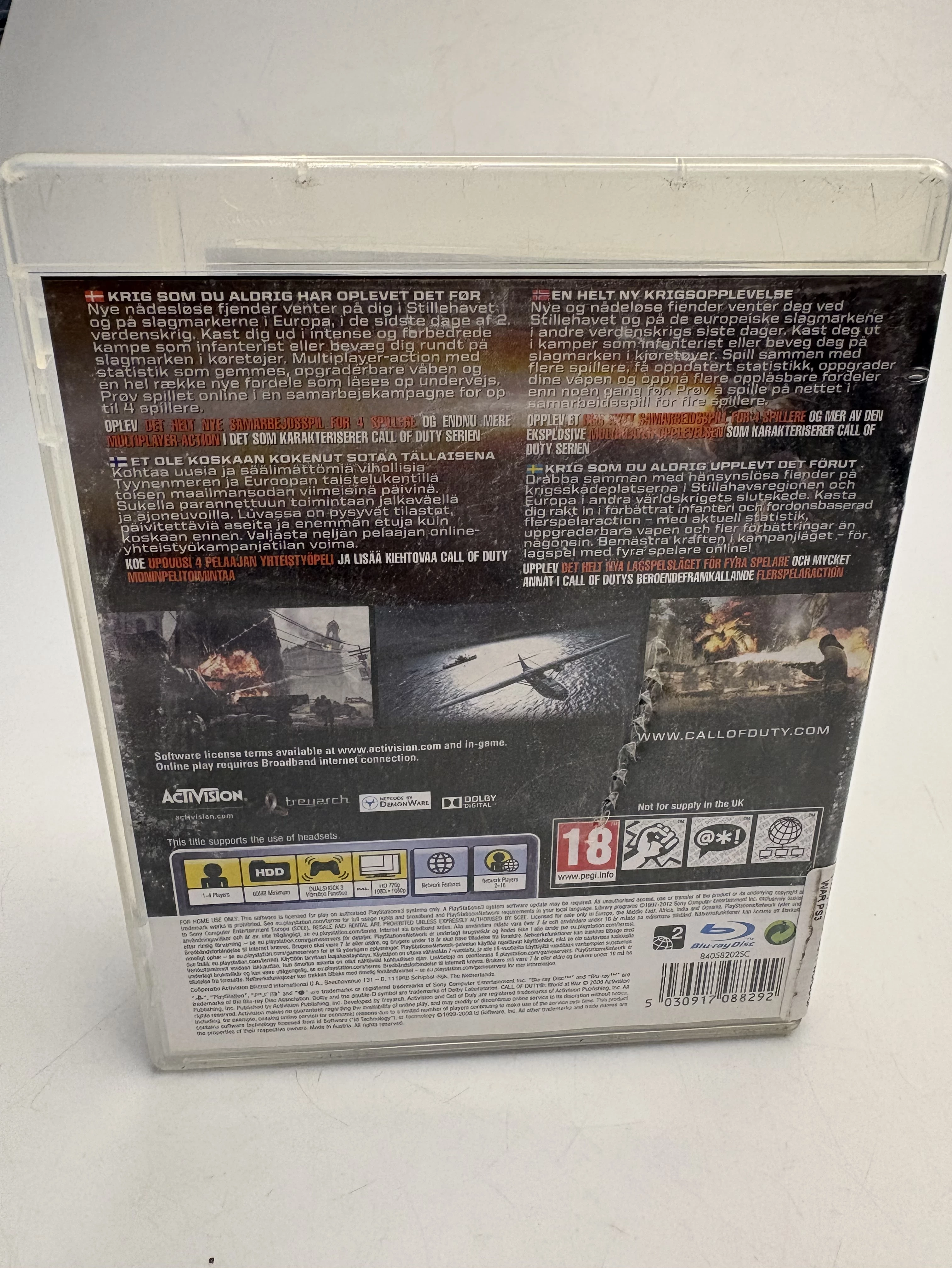 CALL OF DUTY WORLD OF WAR PS3 | Gry na konsole | Loombard.pl