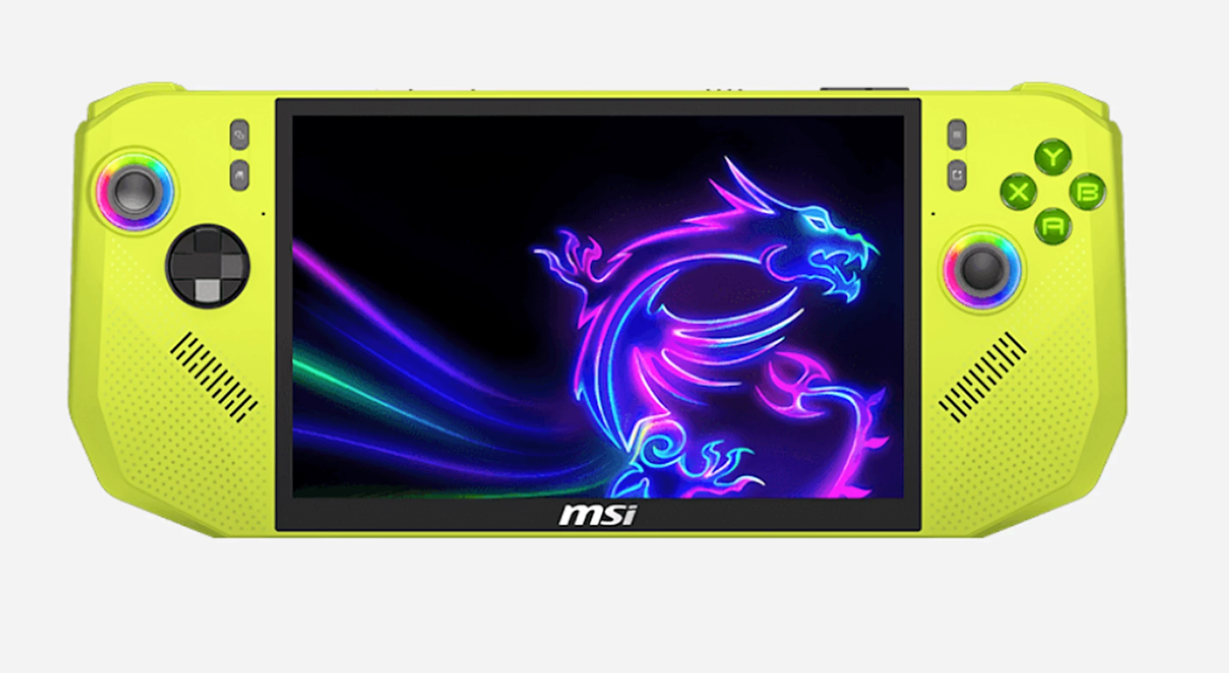 KONSOLA MSI CLAW A8 NEON GREEN 1TB, AMD RYZEN Z2, WIN 11, 4711377378659 ...