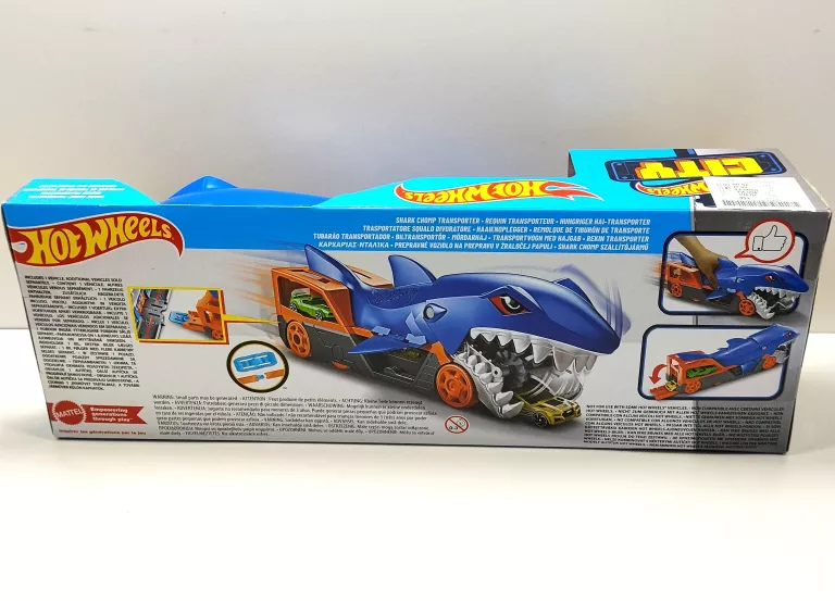 HOT WHEELS TRANSPORTER AUTEK REKIN SHARK BITE + AUTKO GVG36 | Samochody ...