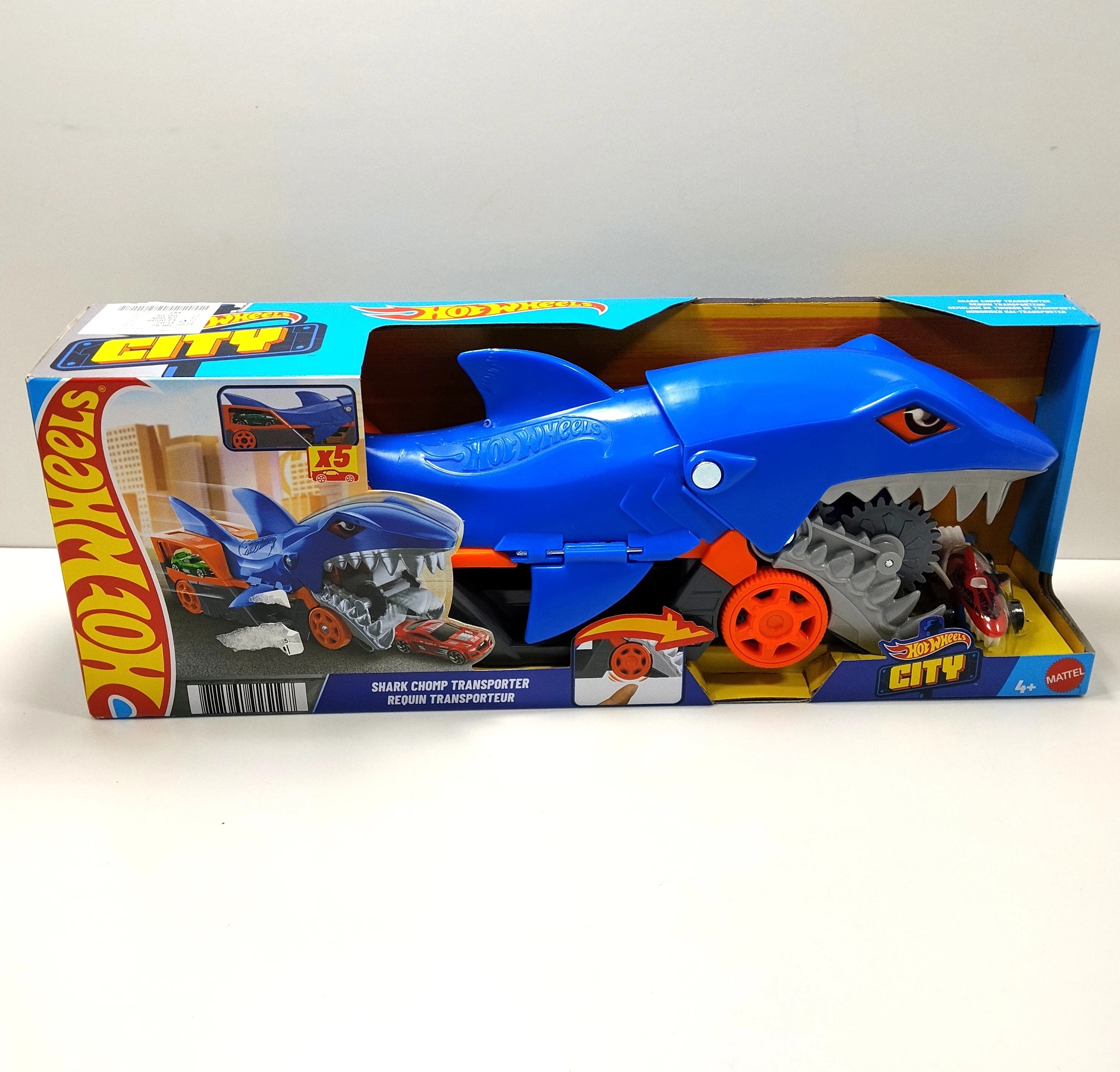 HOT WHEELS TRANSPORTER AUTEK REKIN SHARK BITE + AUTKO GVG36 | Samochody ...