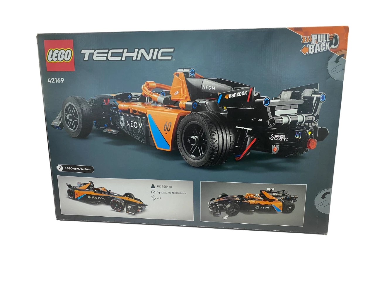 LEGO TECHNIC 42169 NEOM MCLAREN FORMULA E RACE CAR | Technic | Loombard.pl