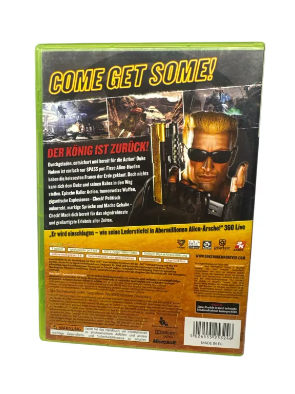 DUKE NUKEM FOREVER XBOX 360 PUDEŁKOWA | Gry na konsole | Loombard.pl