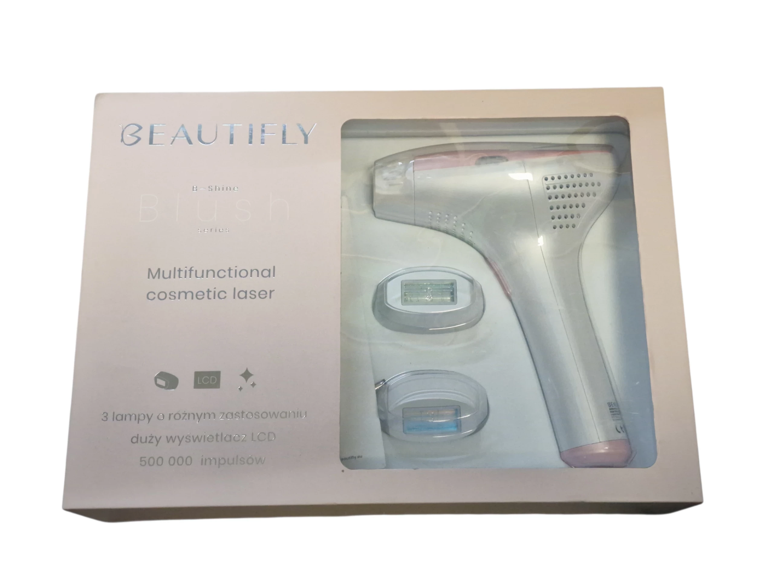 DEPILATOR LASEROWY BEAUTIFLY B-SHINE BLUSH | Depilatory | Loombard.pl