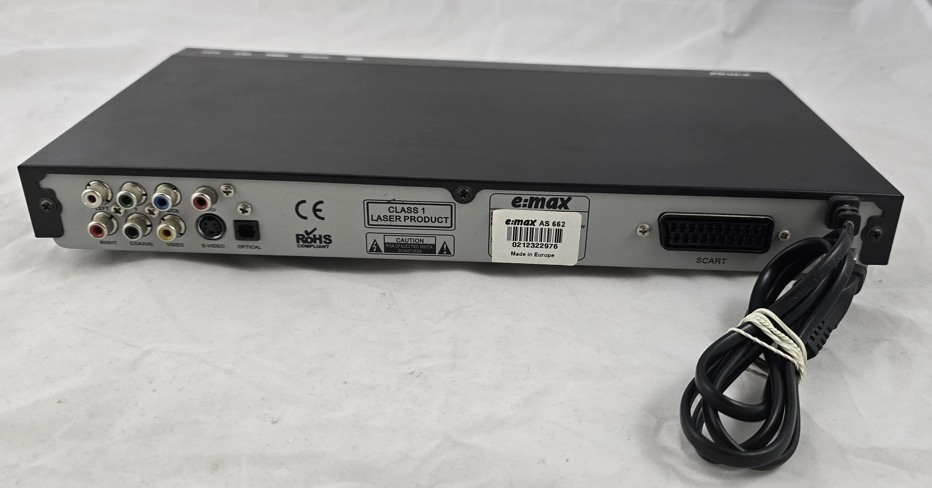 ODTWARZACZ DVD E-MAX AS-662 | Odtwarzacze DVD | Loombard.pl