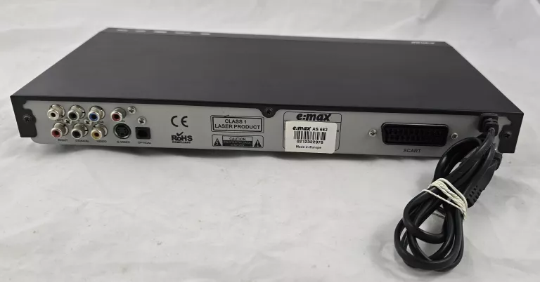 ODTWARZACZ DVD E-MAX AS-662 | Odtwarzacze DVD | Loombard.pl