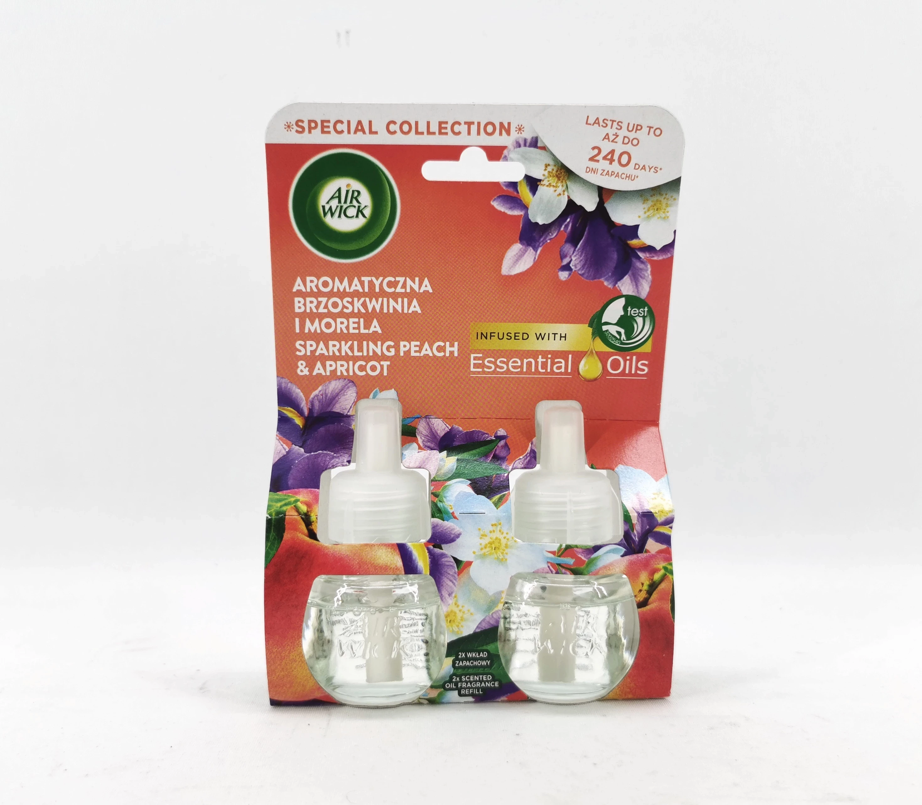 WKŁAD ELEKTRYCZNY AIR WICK SPECIAL AROMATYCZNA BRZOSKWINIA I MORELA ...