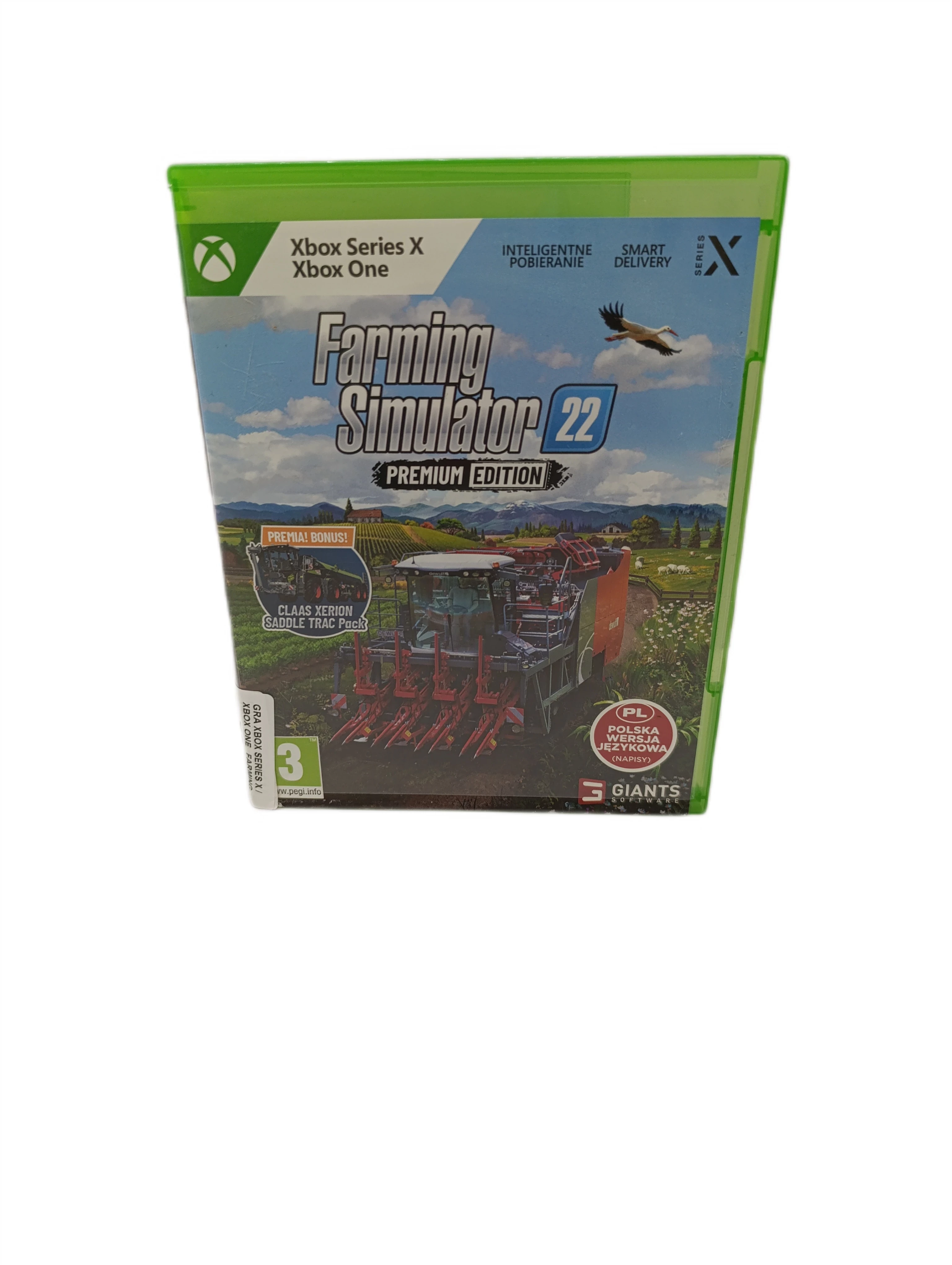 GRA XBOX SERIES X / XBOX ONE FARMING SIMULATOR 22 PREMIUM EDITION ...