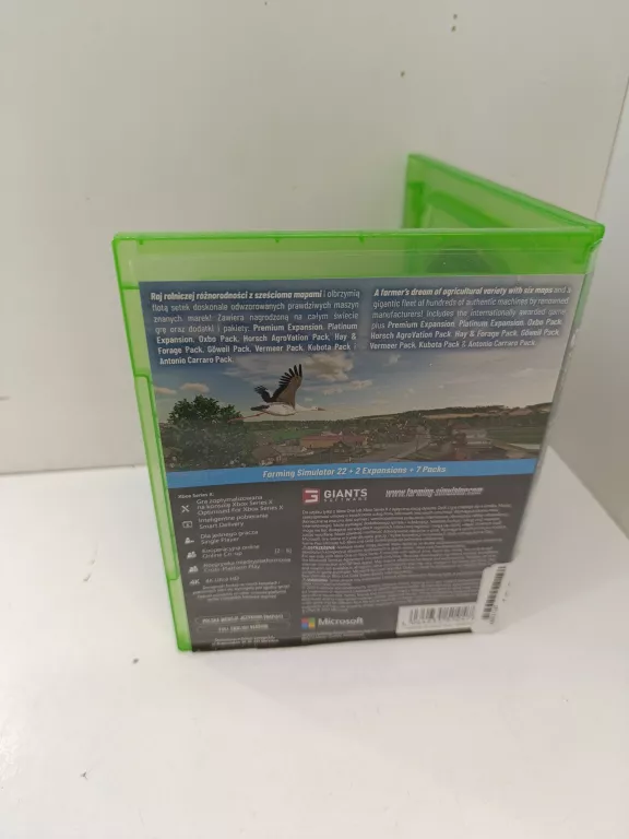 GRA XBOX SERIES X / XBOX ONE FARMING SIMULATOR 22 PREMIUM EDITION ...