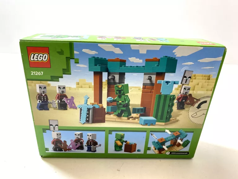 LEGO MINECRAFT PUSTYNNY PATROL ZŁOSADNIKÓW 21267 | Minecraft | Loombard.pl