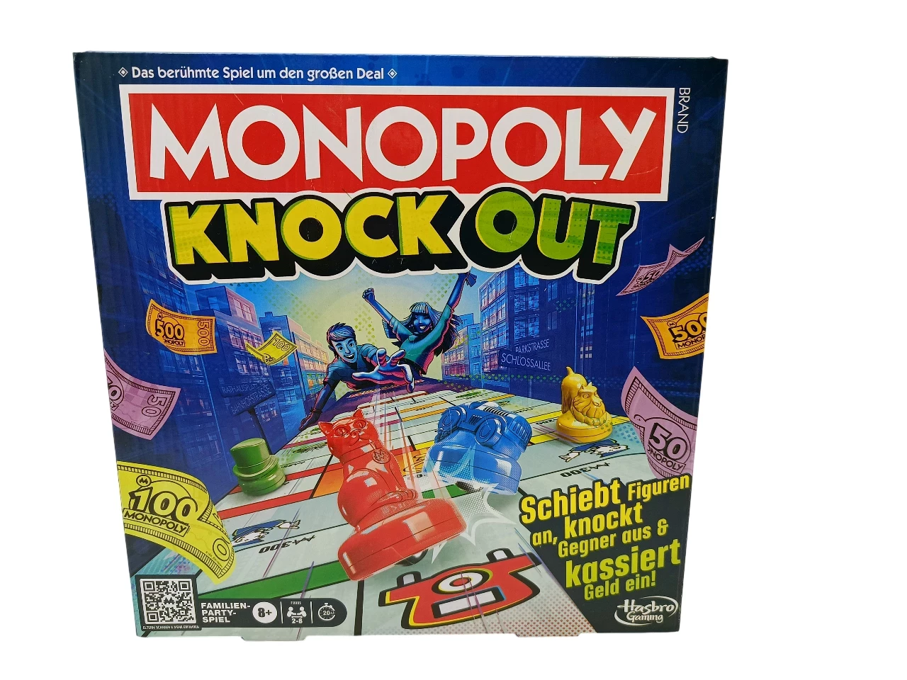 GRY PLANSZOWA MONOPOLY KNOCKOUT WERSJA NIEMIECKA | Ekonomiczne ...