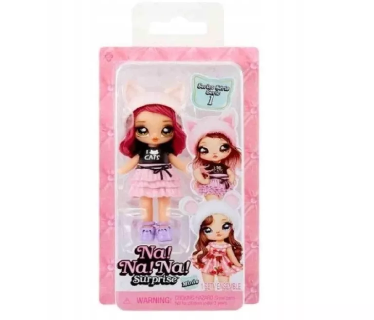 NANANA SURPRISE MINIS MINI POP SERIA 1 LALKA KATHERINE WHISKERS ...