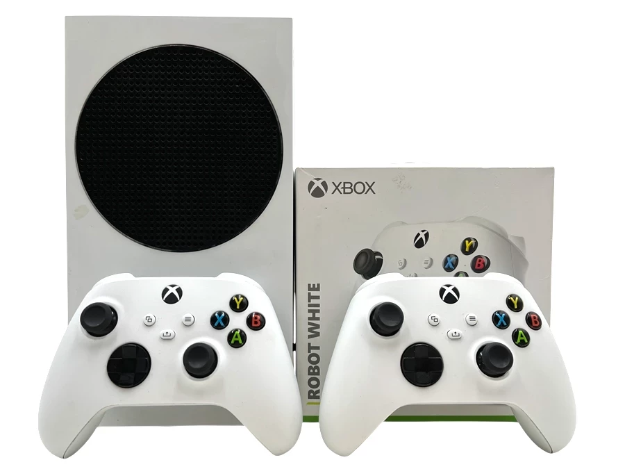 KONSOLA MICROSOFT XBOX SERIES S MODEL: 1883 512 GB SSD 4K UHD + 2 PADY ...