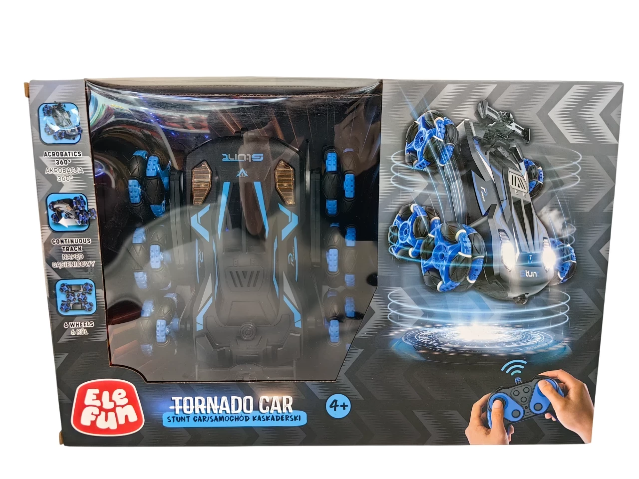 ELEFUN SAMOCHÓD KASKADERSKI ZDALNIE STEROWANY TORNADO CAR | Zdalnie ...