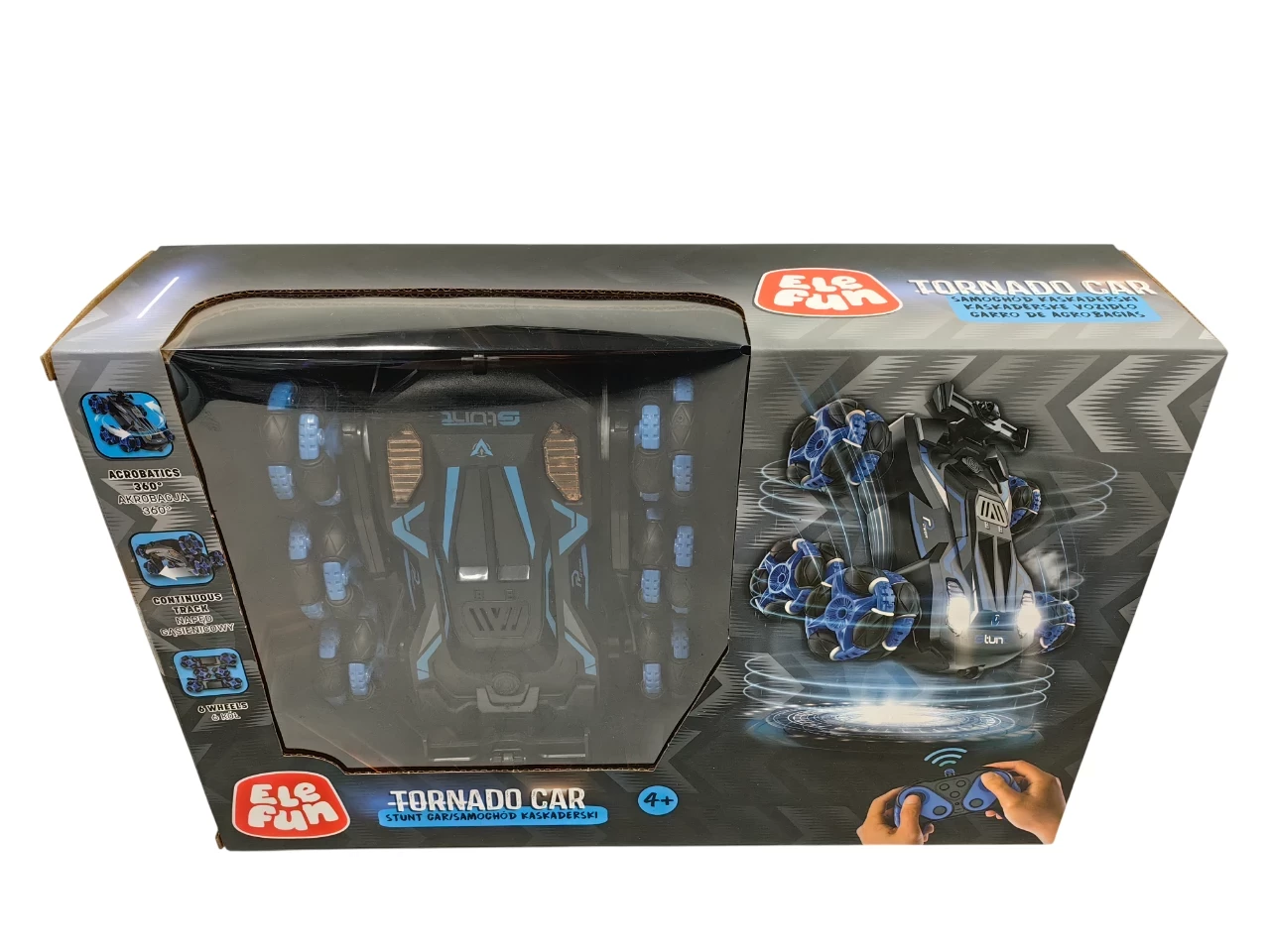 ELEFUN SAMOCHÓD KASKADERSKI ZDALNIE STEROWANY TORNADO CAR | Zdalnie ...