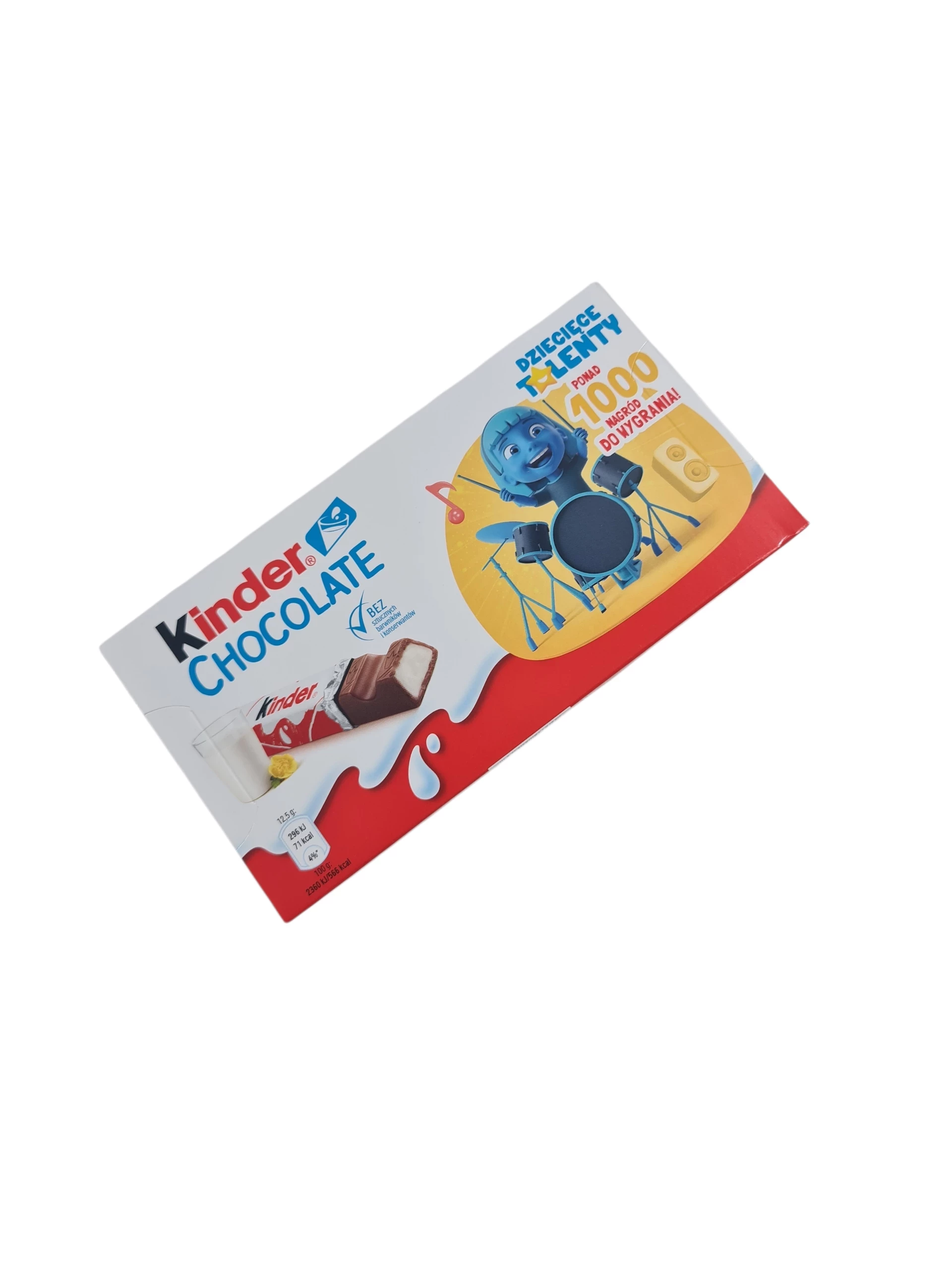 KINDER CHCOCOLATE 8SZT. 100G 4/2026 | Batony | Loombard.pl