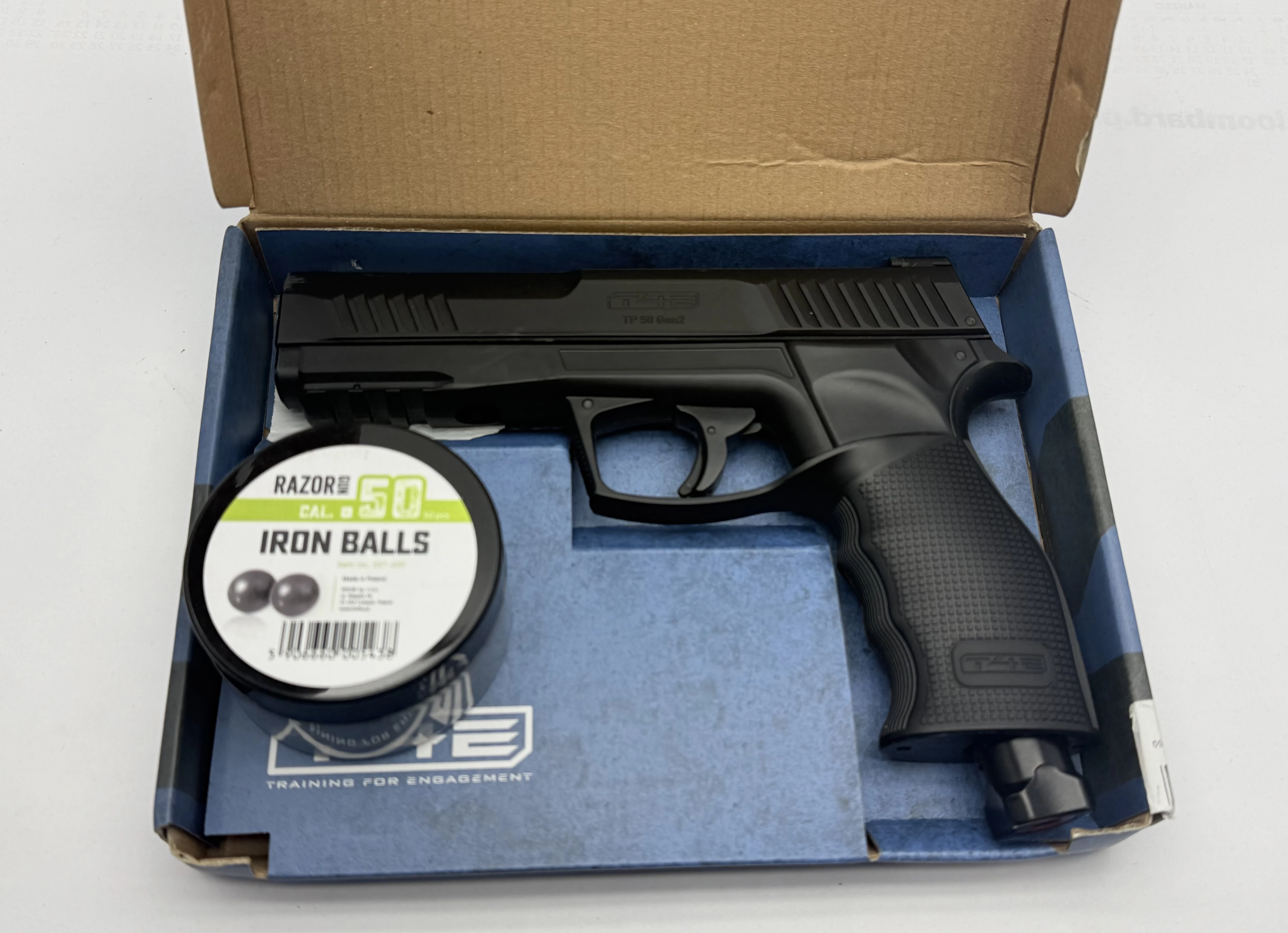 PISTOLET OBRONNY TRENINGOWY UMAREX TP 50 HDP 50 GEN 2 .50 + 10 CO2 ...