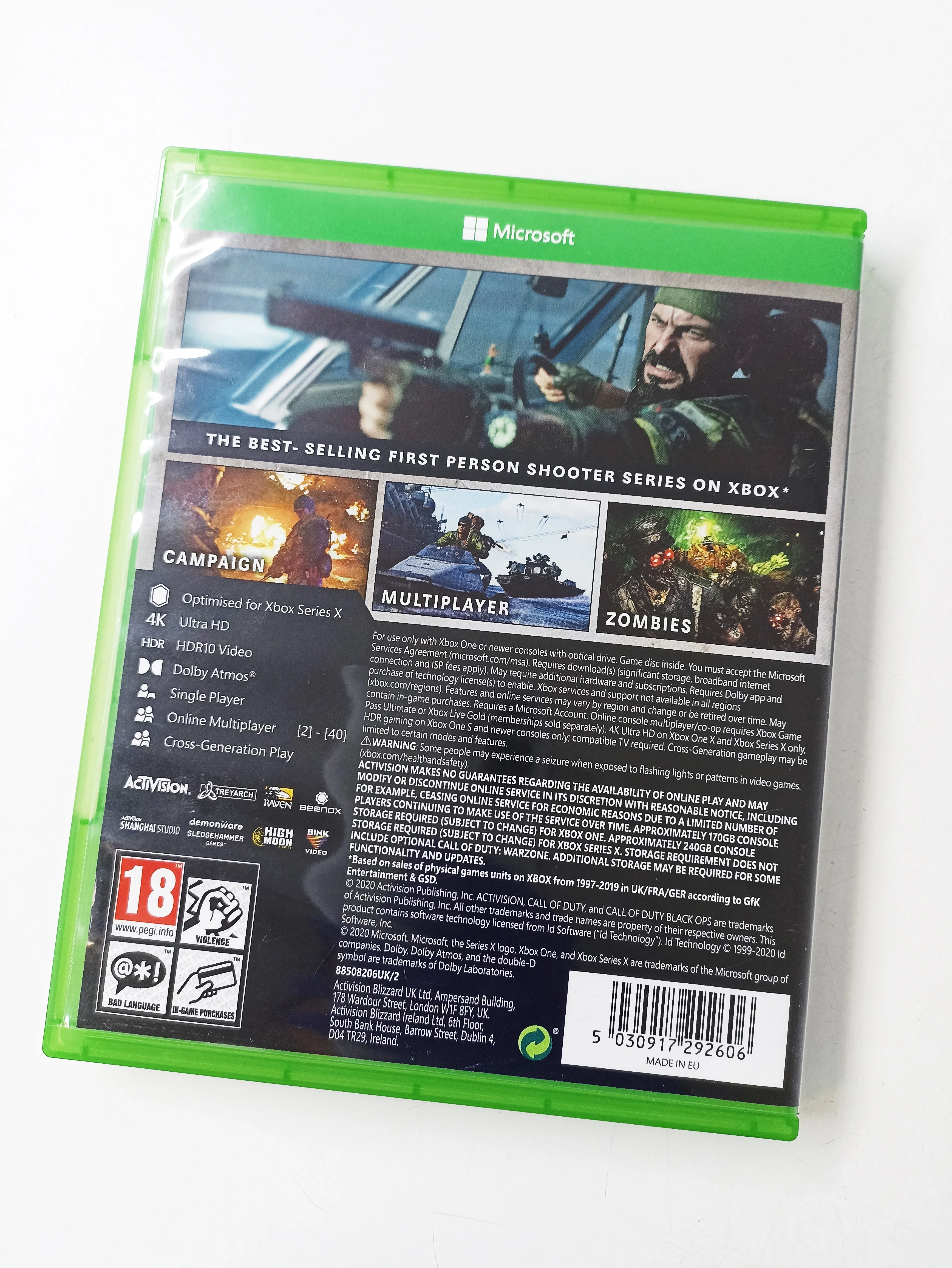 GRA XBOX ONE XBOX SERIES X CALL OF DUTY BLACK OPS COLD WAR | Gry na ...