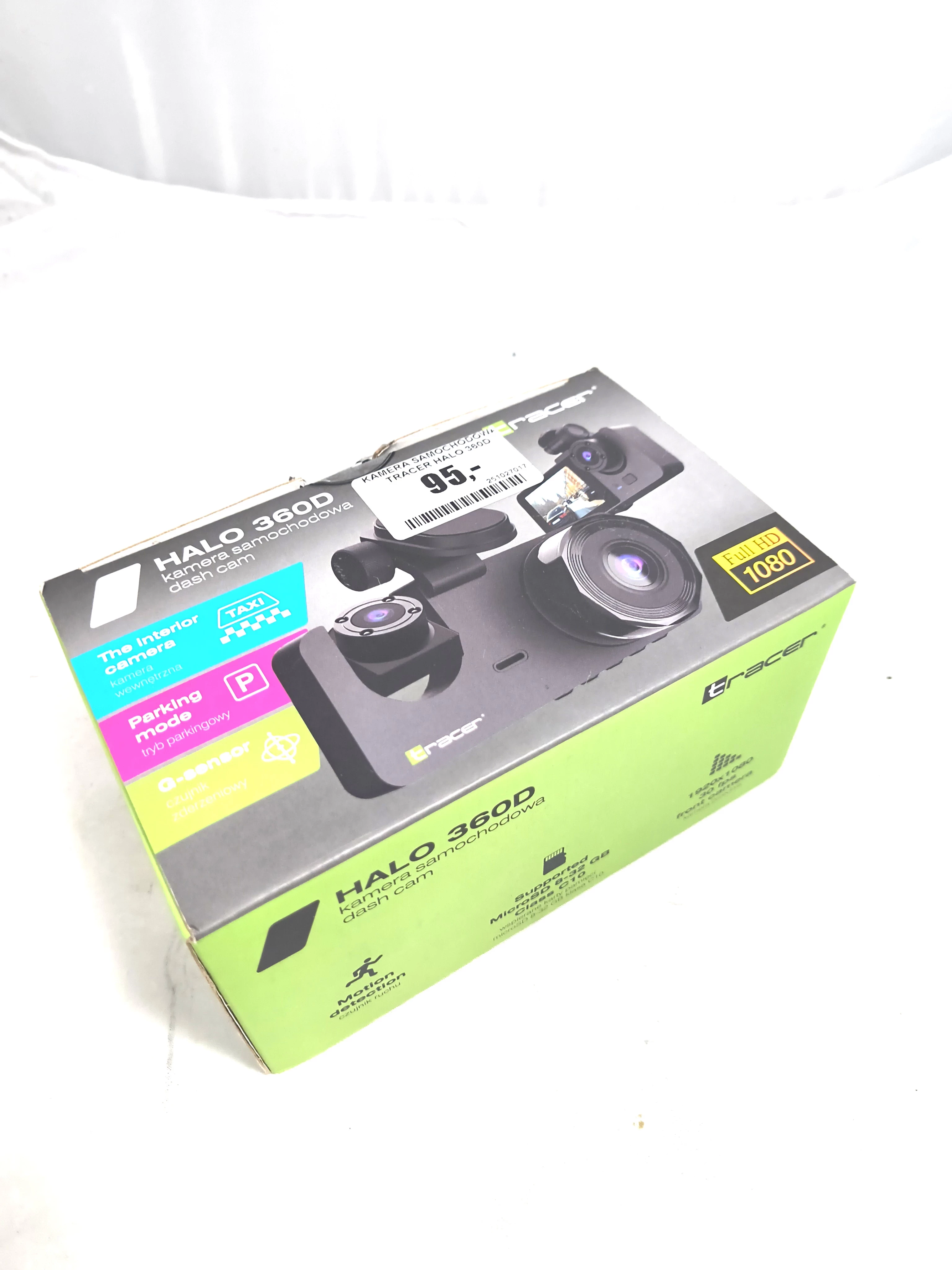 KAMERA SAMOCHODOWA TRACER HALO 360D | Kamery samochodowe | Loombard.pl