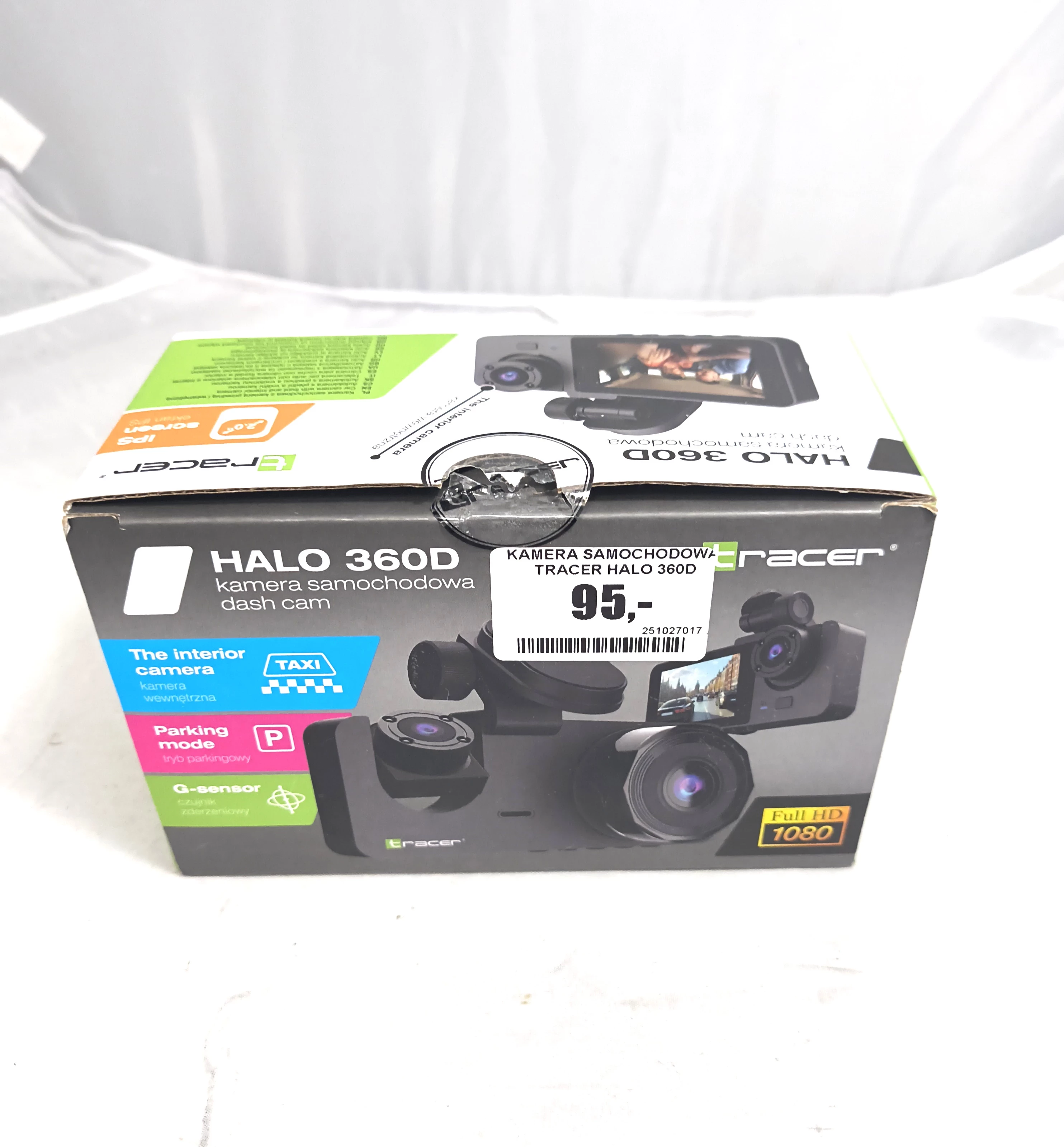 KAMERA SAMOCHODOWA TRACER HALO 360D | Kamery samochodowe | Loombard.pl