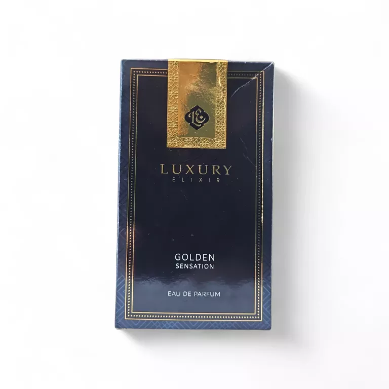 WODA PERFUMOWANA MĘSKA EDP LUXURY ELIXIR 100ML GOLDEN SENSATION ...