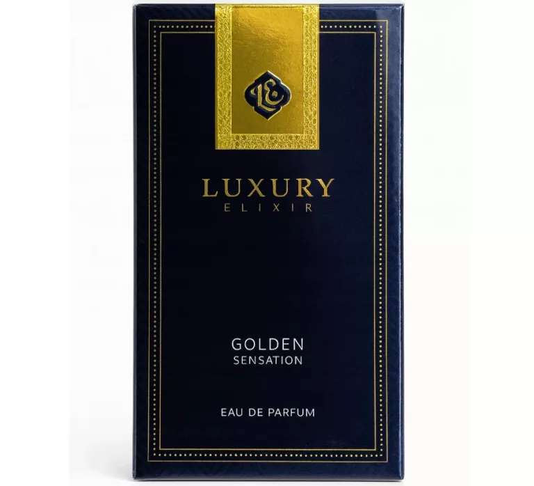 WODA PERFUMOWANA MĘSKA EDP LUXURY ELIXIR 100ML GOLDEN SENSATION ...