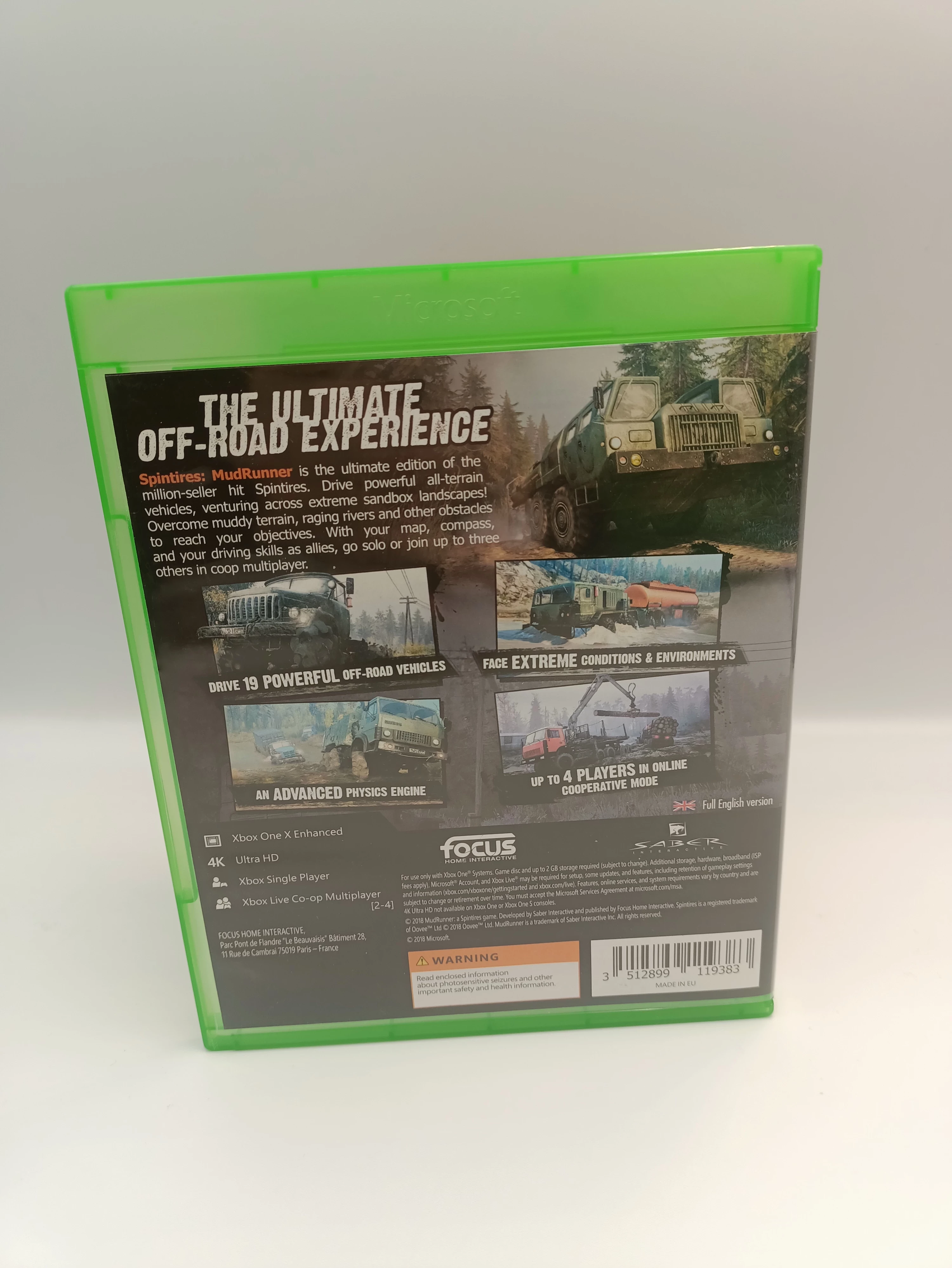 GRA MUD RUNNER A SPINTIES GAME XBOX ONE | Gry na konsole | Loombard.pl