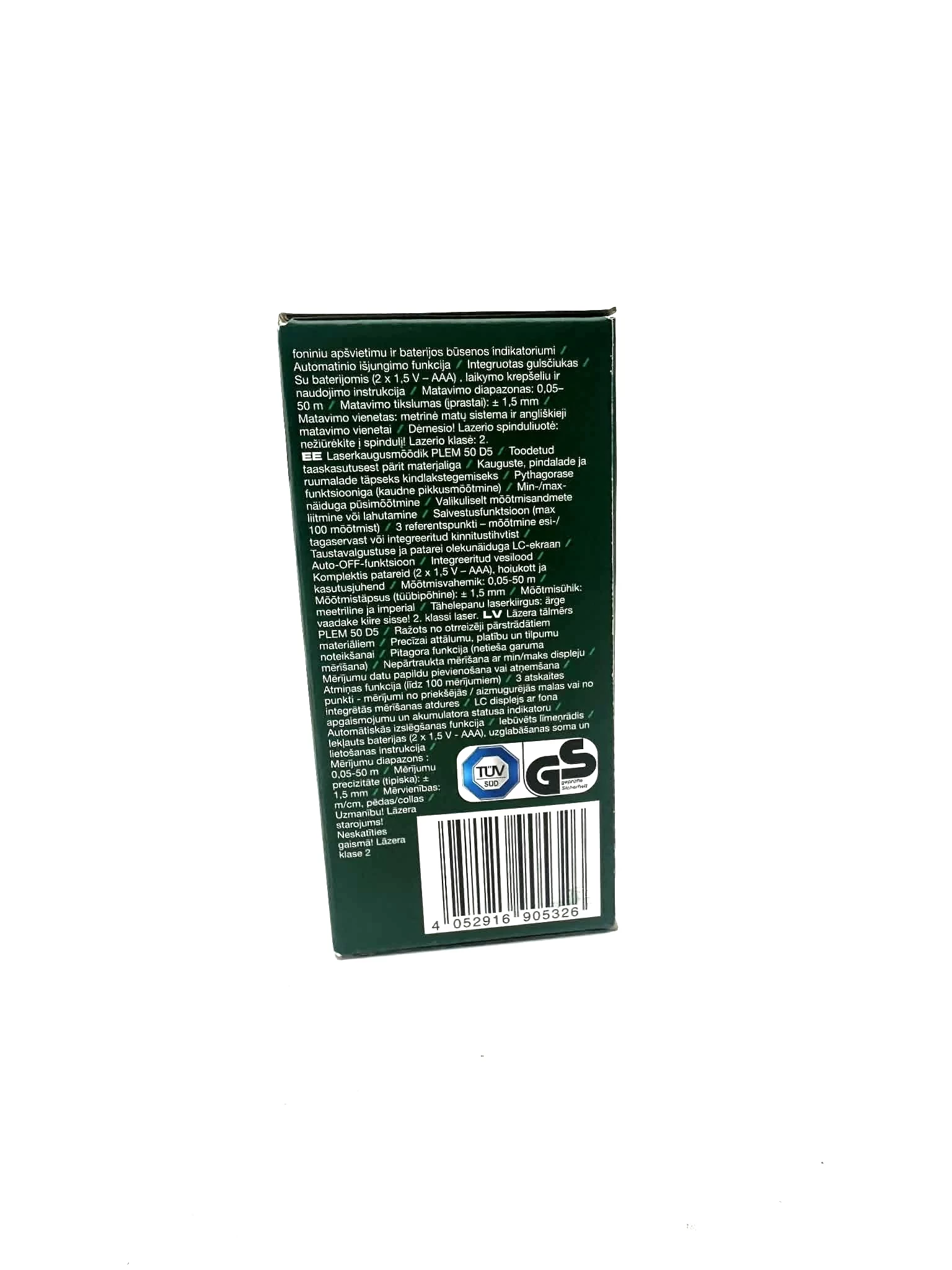 DALMIERZ LASEROWY PARKSIDE PLEM 50 D5 | Zestawy elektronarzędzi ...