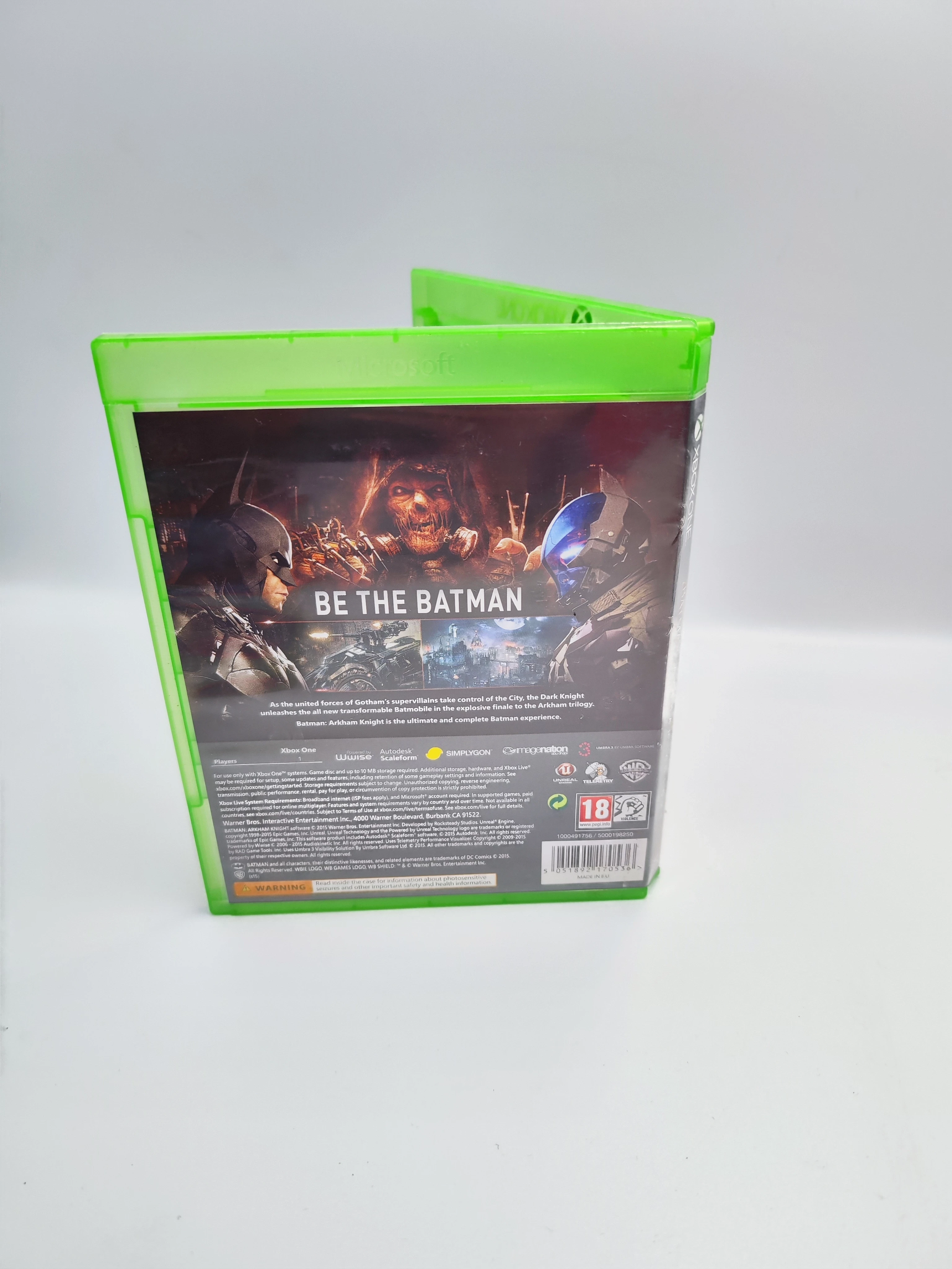 GRA BATMAN ARKHAM KNIGHT XBOX ONE | Gry na konsole | Loombard.pl